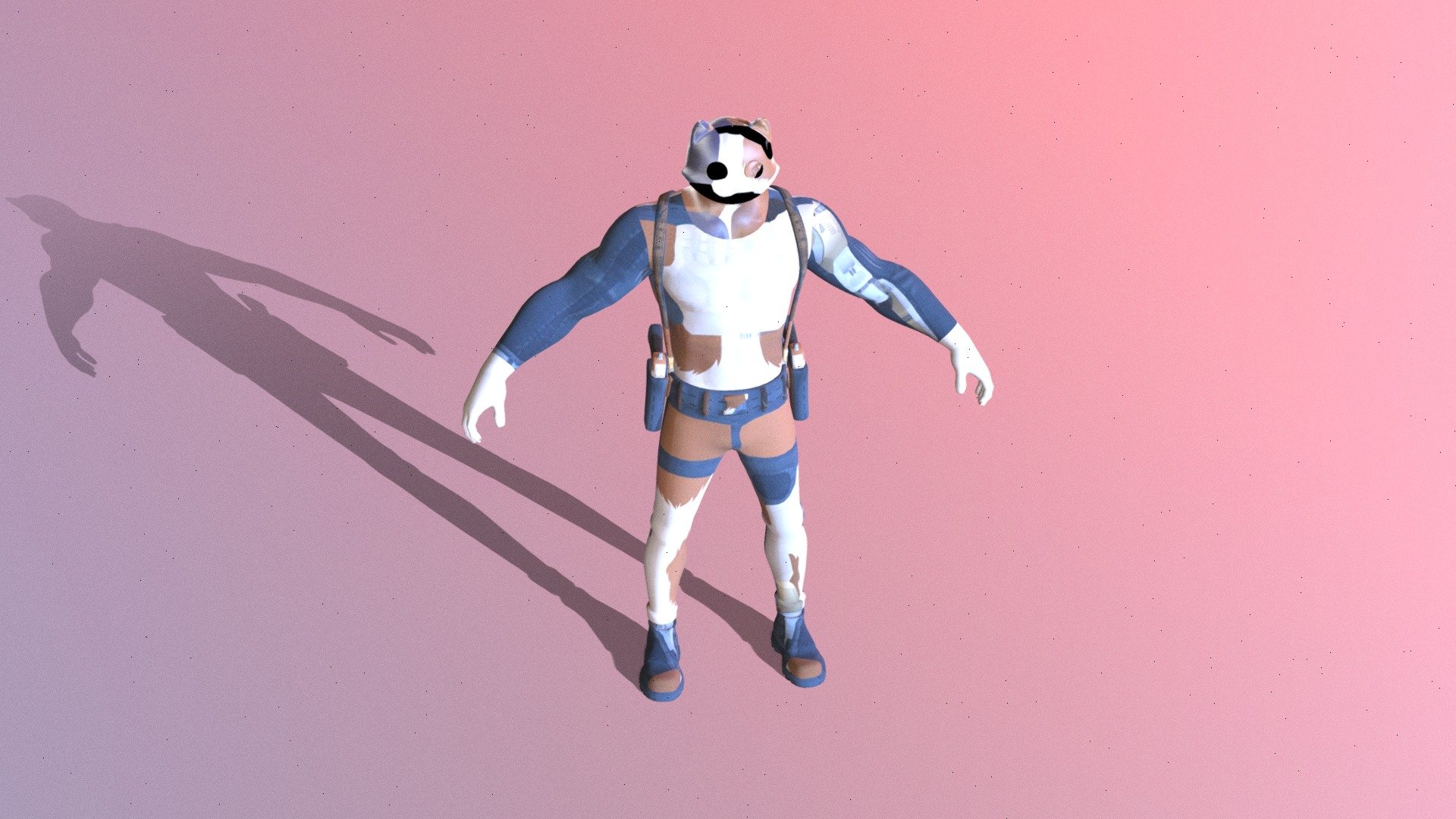 meowscles - 3D model by nobody123456789 [1a0be9b] - Sketchfab