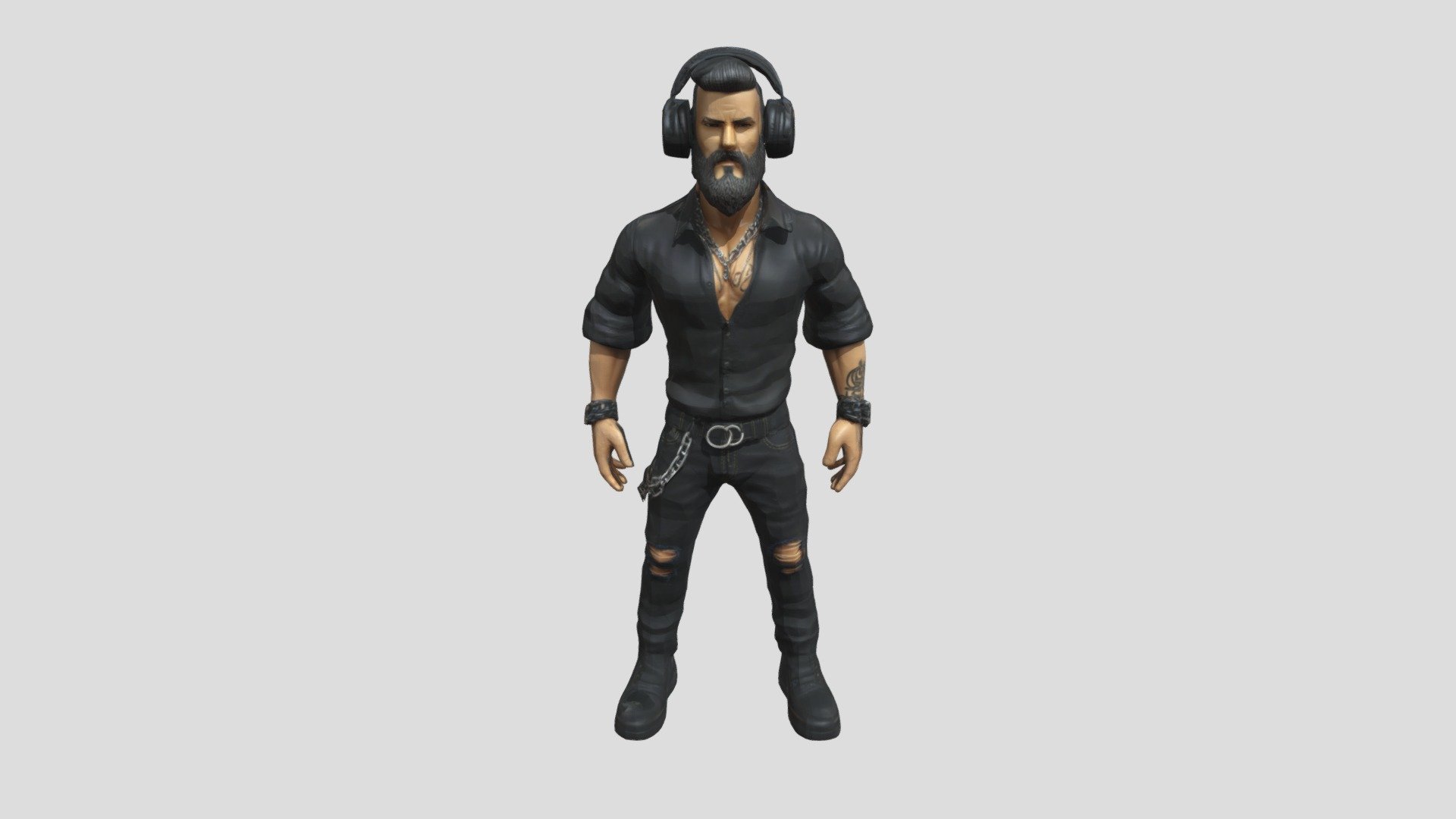 Beard Voice Actor - 3D model by kallandahn [1a0fa45] - Sketchfab