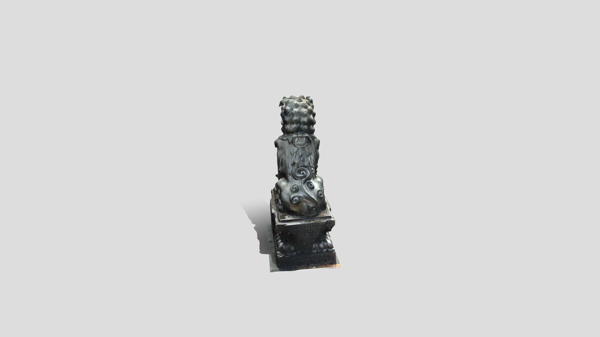 Lion Statue created with Polymuse 3d scanner - Download Free 3D model ...
