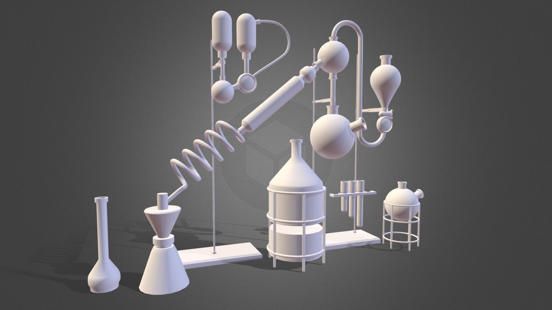 Chemistrybulbsinprogress - 3D model by scandicactus [1a106d3] - Sketchfab