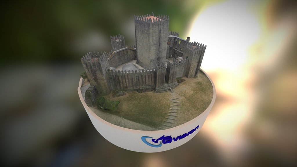 Castelo de Guimarães - 3D model by QVision.pt [1a11fc2] - Sketchfab