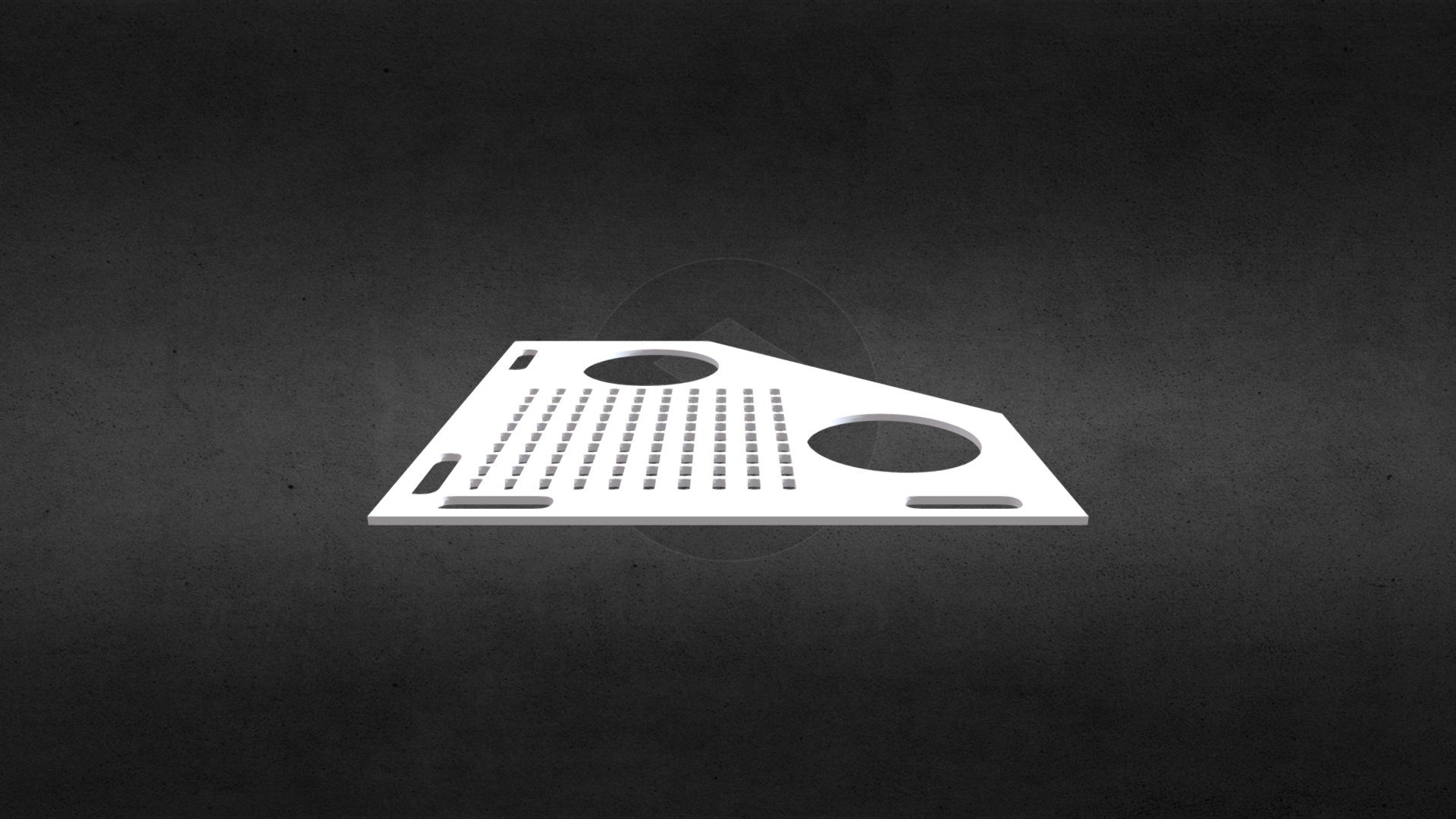 Top Plate V6 CNC - 3D model by Mission 3D (@mission3d) [1a12581 ...