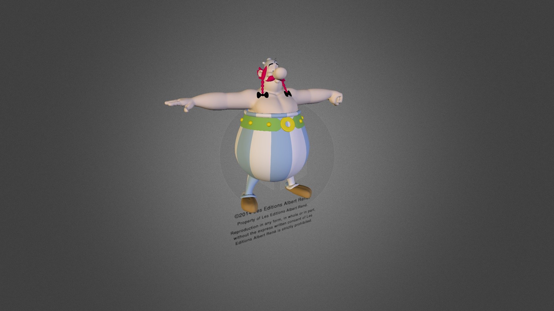 Obélix_v3 - 3D model by olivier.triboulloy [1a13954] - Sketchfab