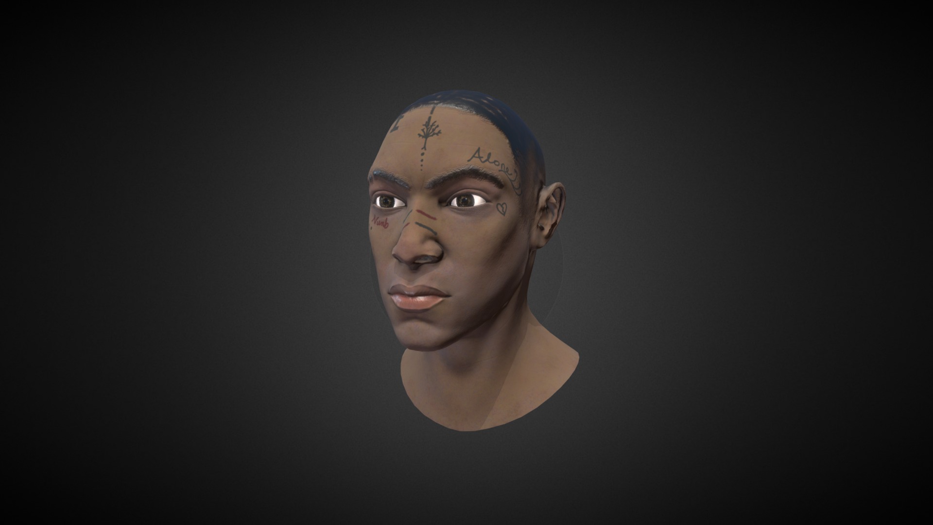 Game Rez Bust - 3D model by Jadeite Mesa (@JadeiteMesa) [1a14a9f ...