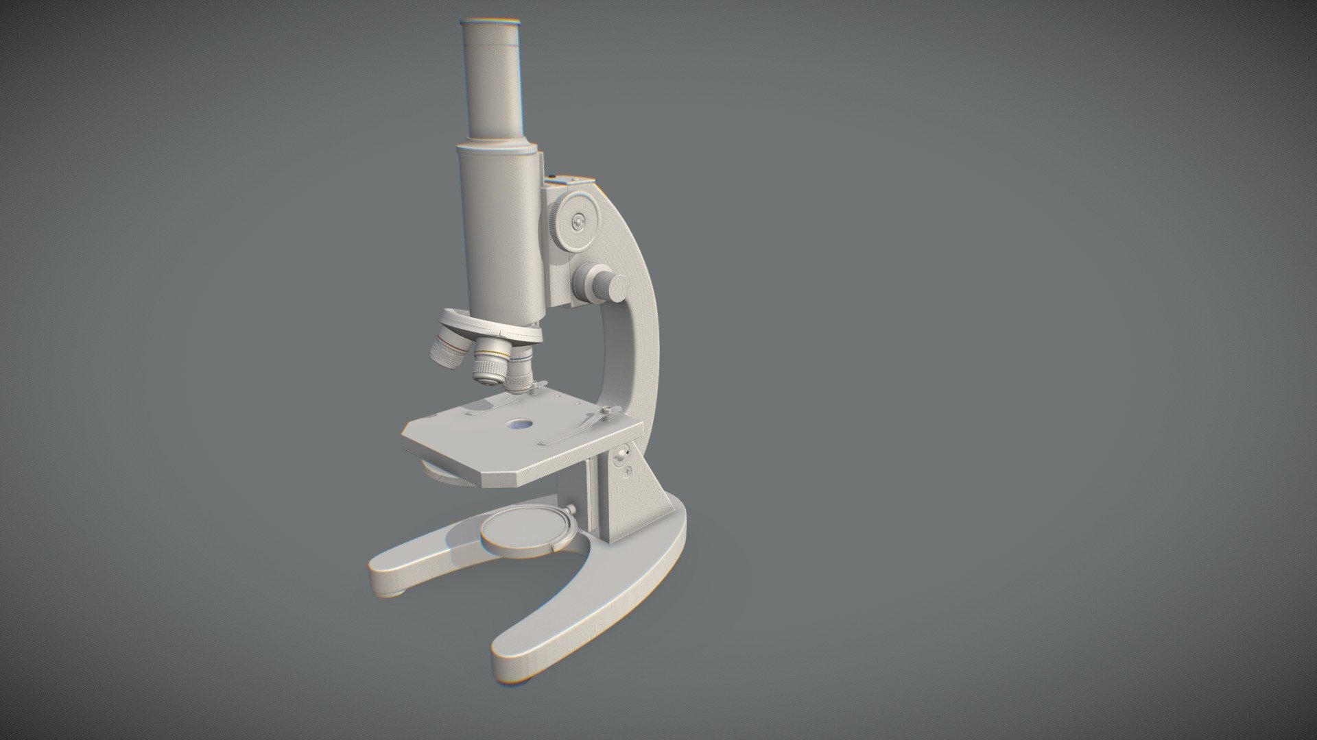 Microscope - Download Free 3D model by viklia [1a158fe] - Sketchfab
