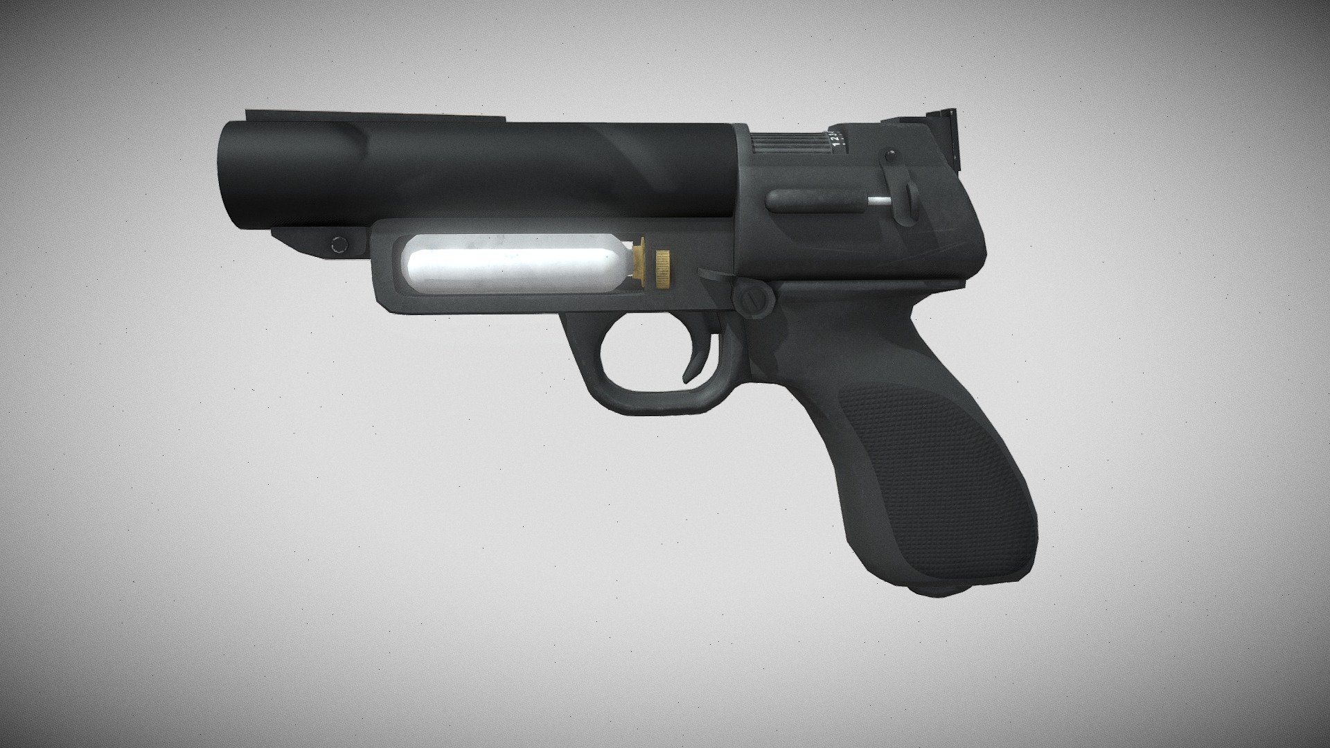 MPD Stim Pistol - Download Free 3D model by STALKER (@STALKER72 ...