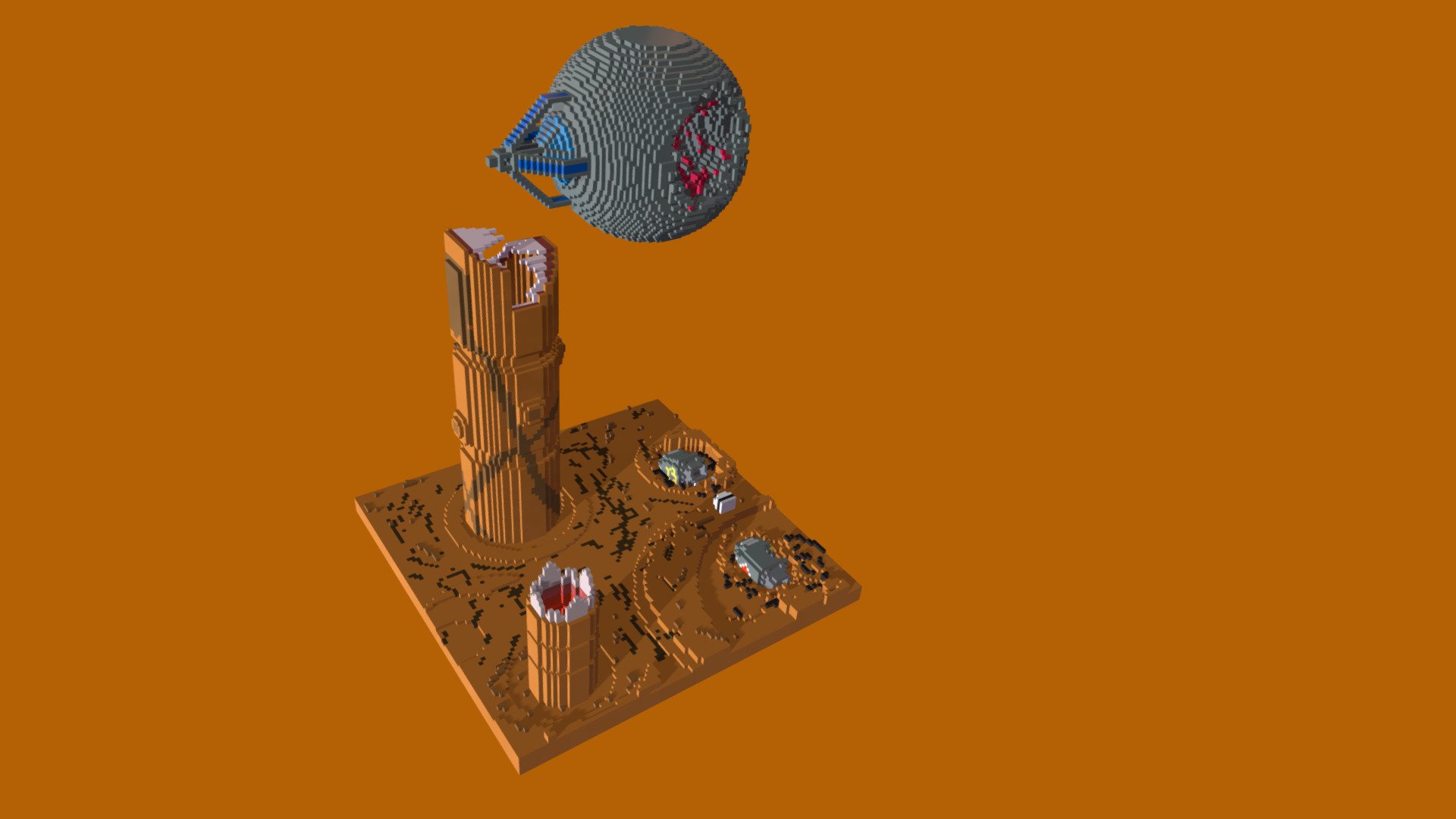 Dessert_Outer_space - 3D model by Rubick07 [1a17f11] - Sketchfab