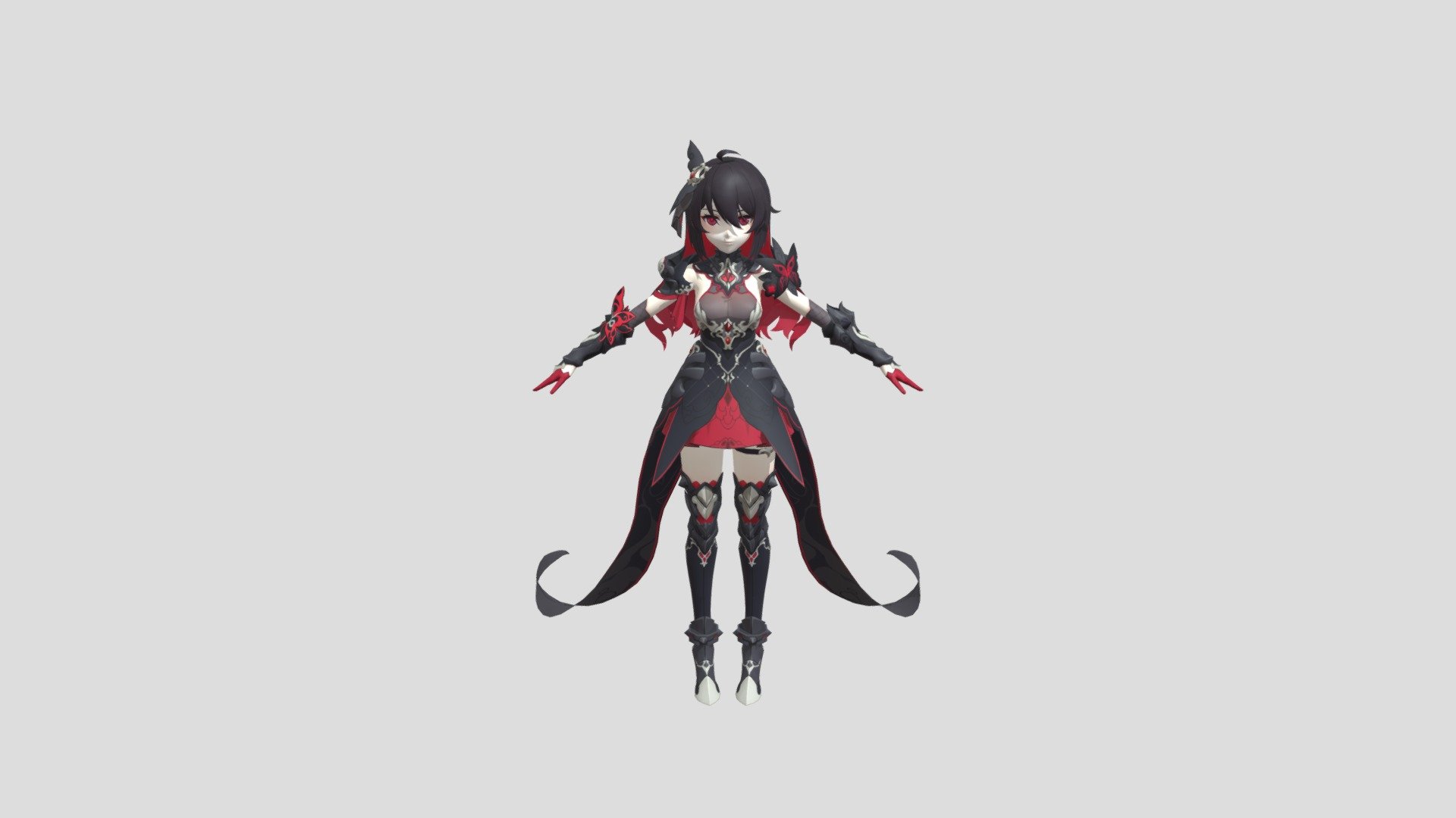Seele Honkai Impact - Download Free 3D model by ilyakardailskiy ...
