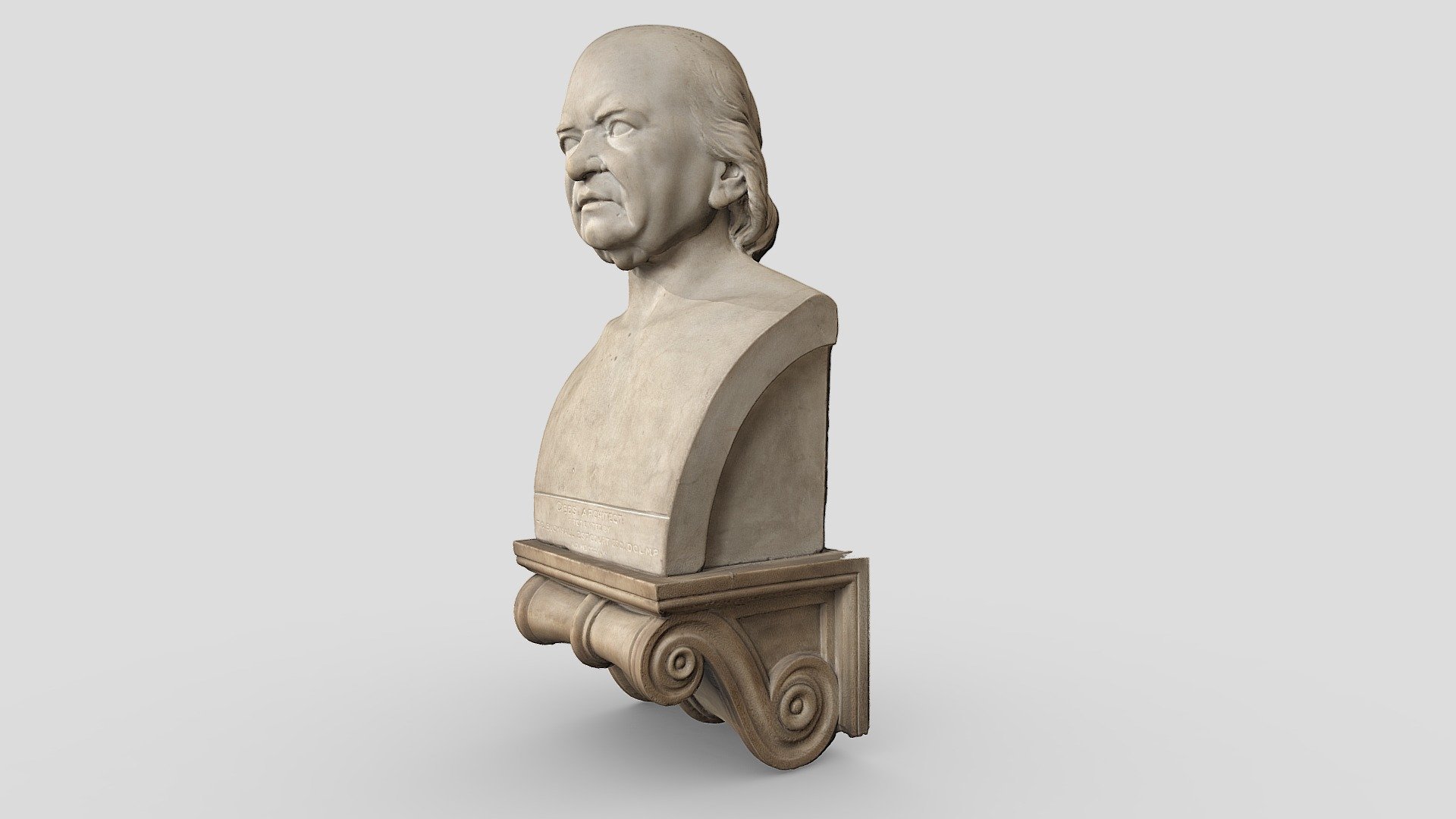 LP 686, Portrait Bust of James Gibbs, Unknown - 3D model by gibbs_bust ...