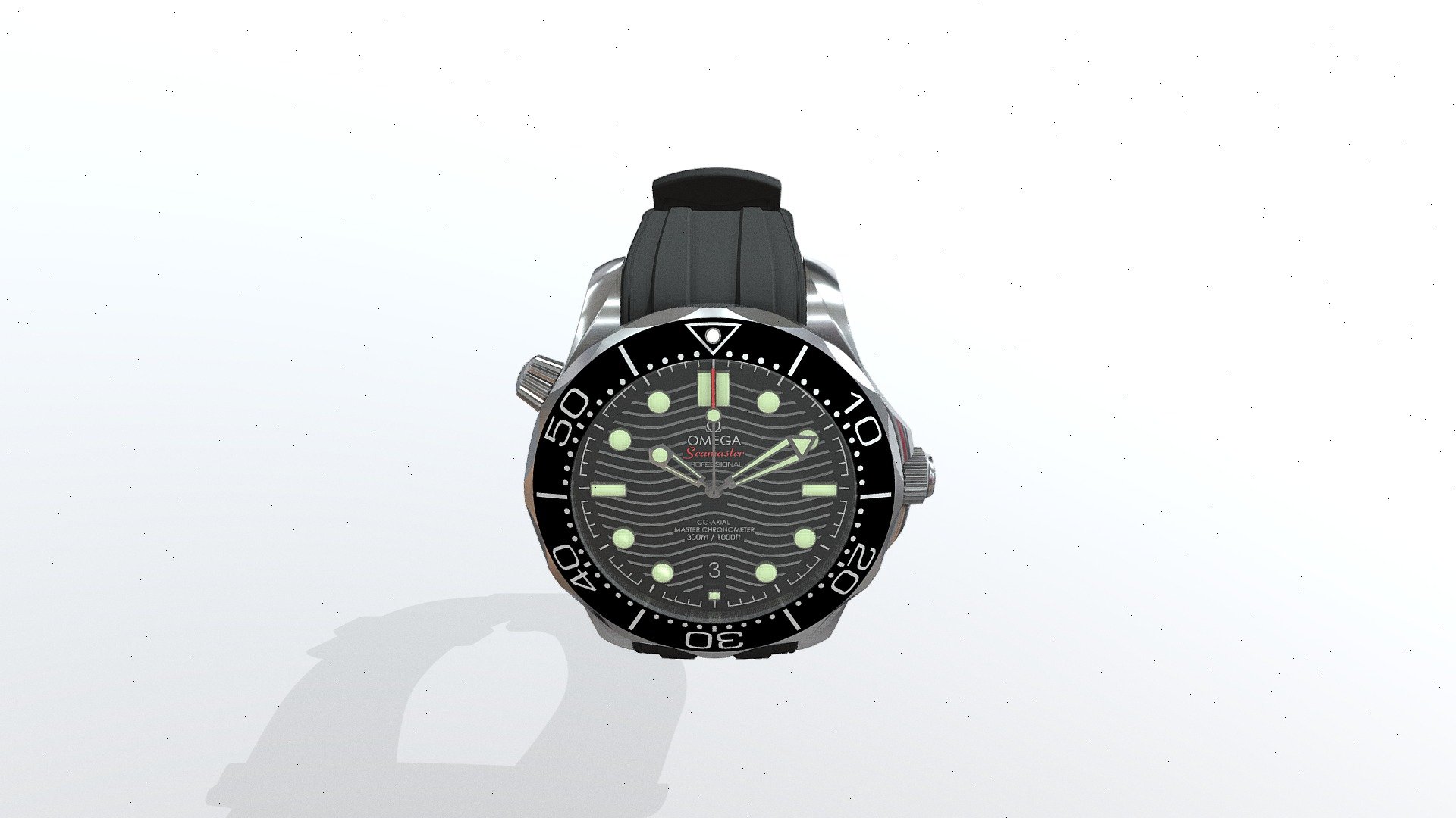 OMEGA Seamaster - 3D model by Alandgraphics [1a18f8e] - Sketchfab