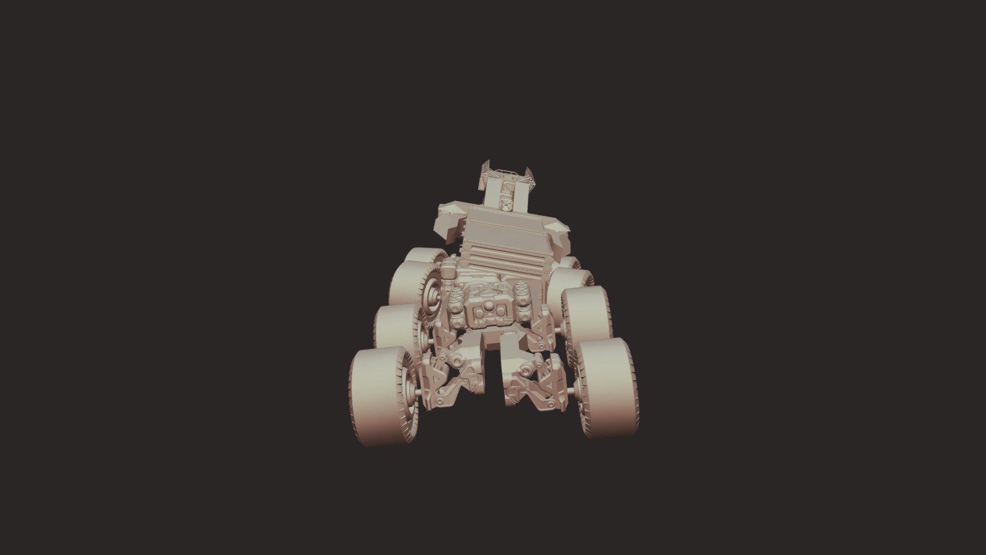 Smart Rover DALNOBOY for game Space Engineers - Download Free 3D model ...