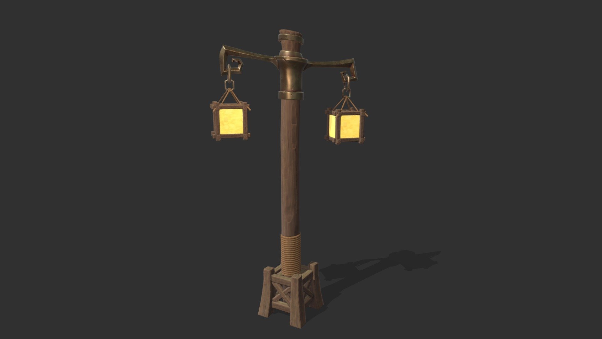 stylized lighting pillar - Download Free 3D model by demesnegame ...