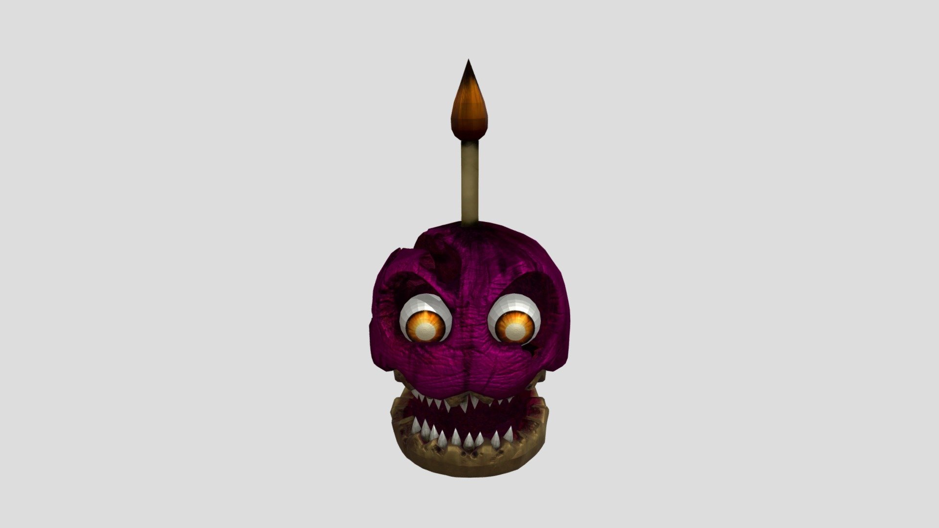 Nightmare Cupcake - Download Free 3D model by ThatMelGuy ...