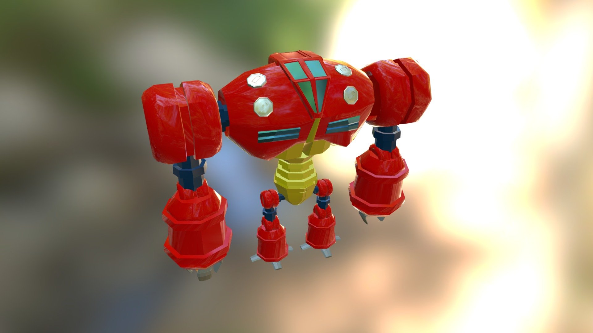Toy Robot Hector - 3D model by Becky Snell (@BjTrammel) [1a2121a ...