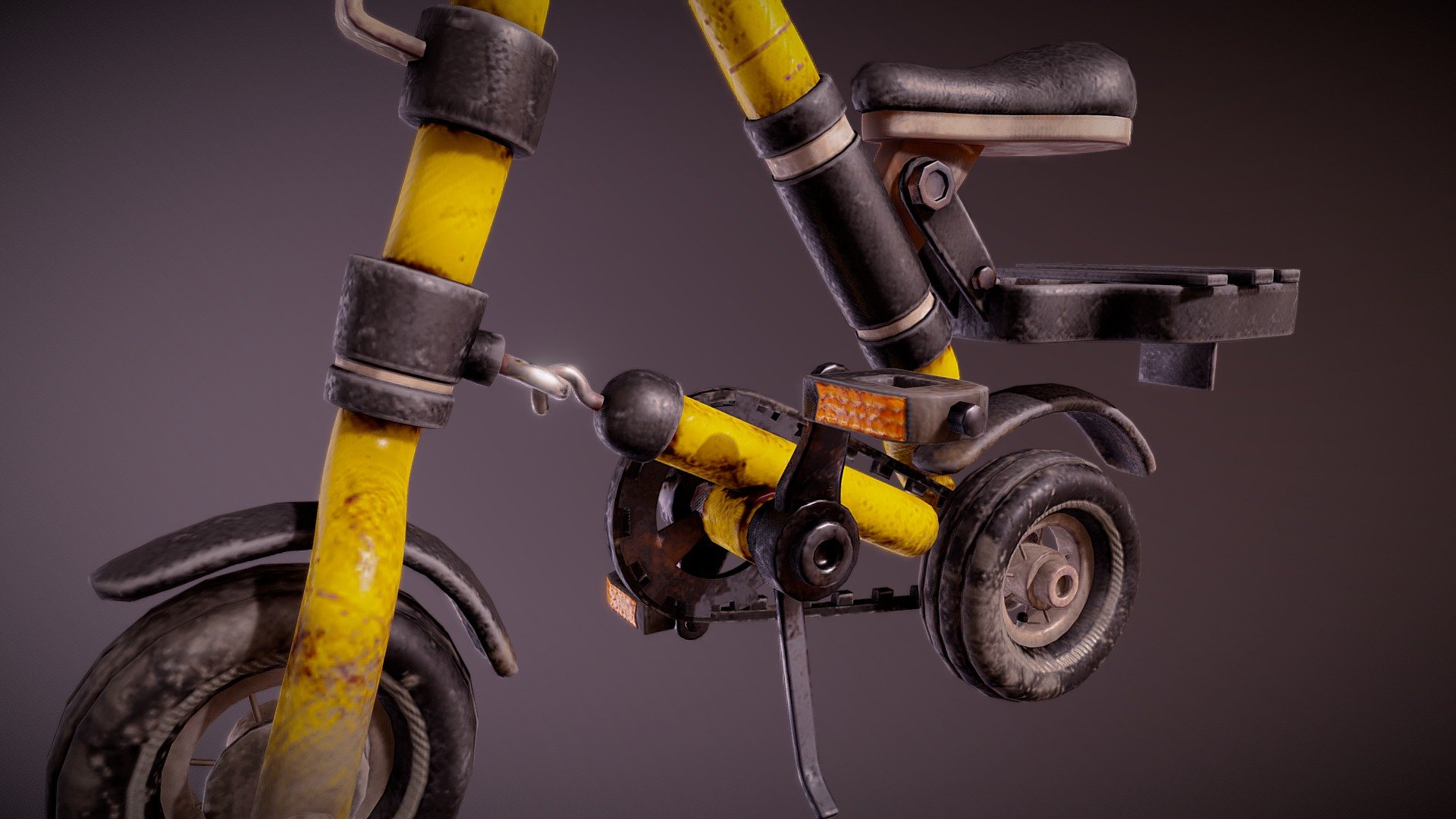 Grandpa Sun's Favorite Bike - Buy Royalty Free 3D model by Shi De-Wei ...