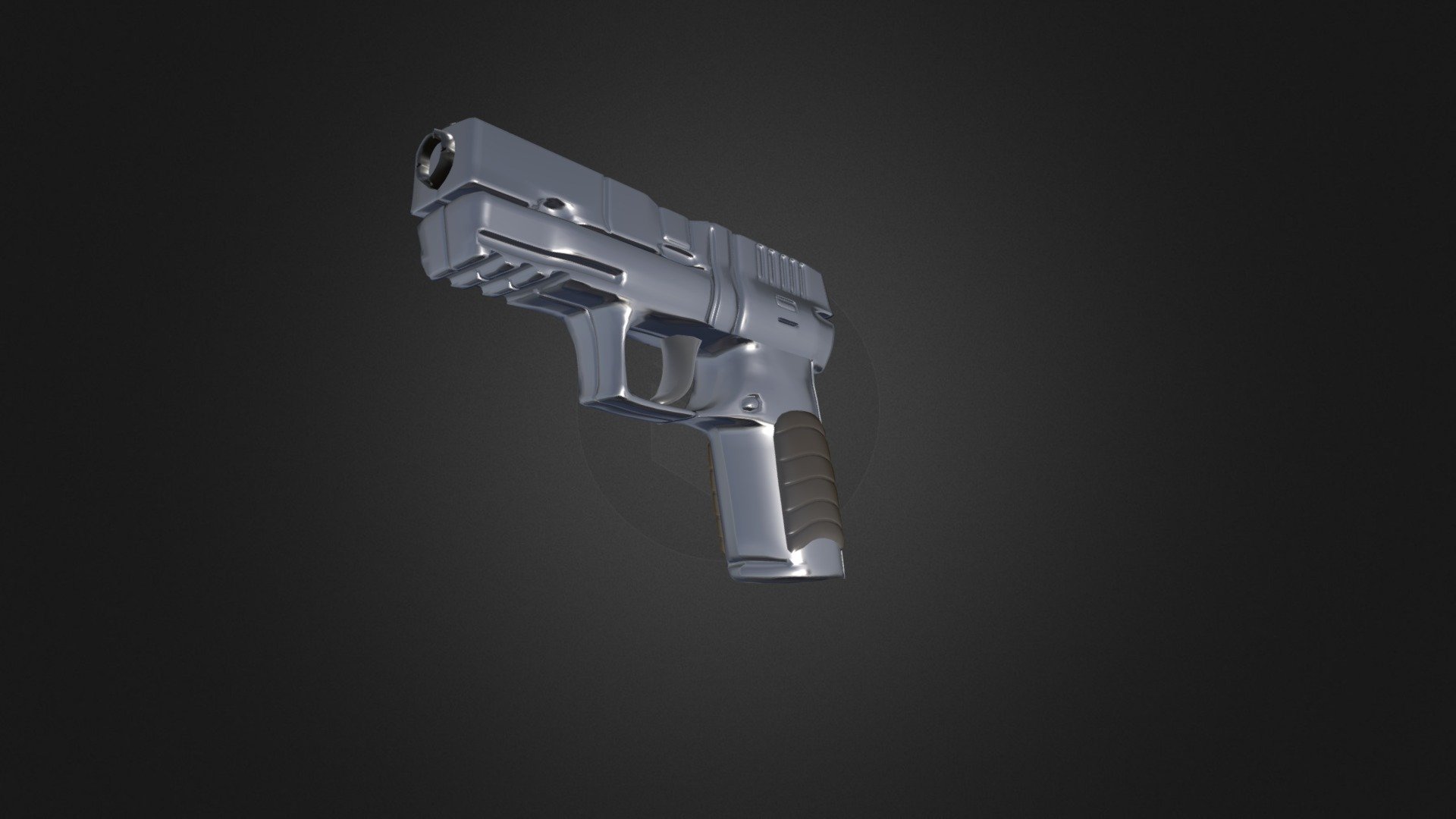 Pistola P250 (modelado de prueba) - 3D model by Bruno Dakurojji Diaz ...