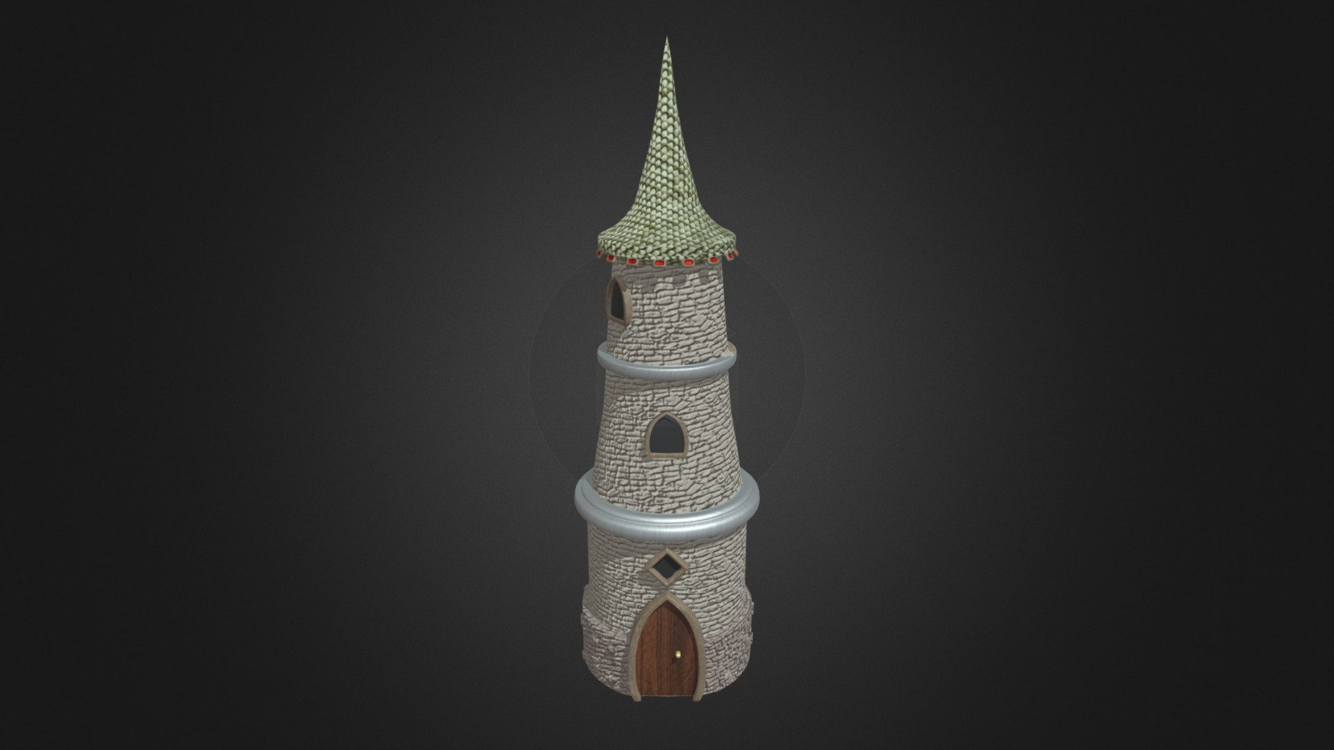 Wizard's Tower - Download Free 3D model by Kevin@J2_Games_Studios ...