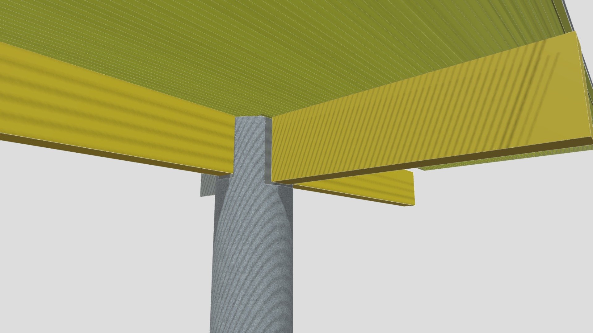 Faceted Concrete Column - 3D model by stevebarg [1a2414f] - Sketchfab