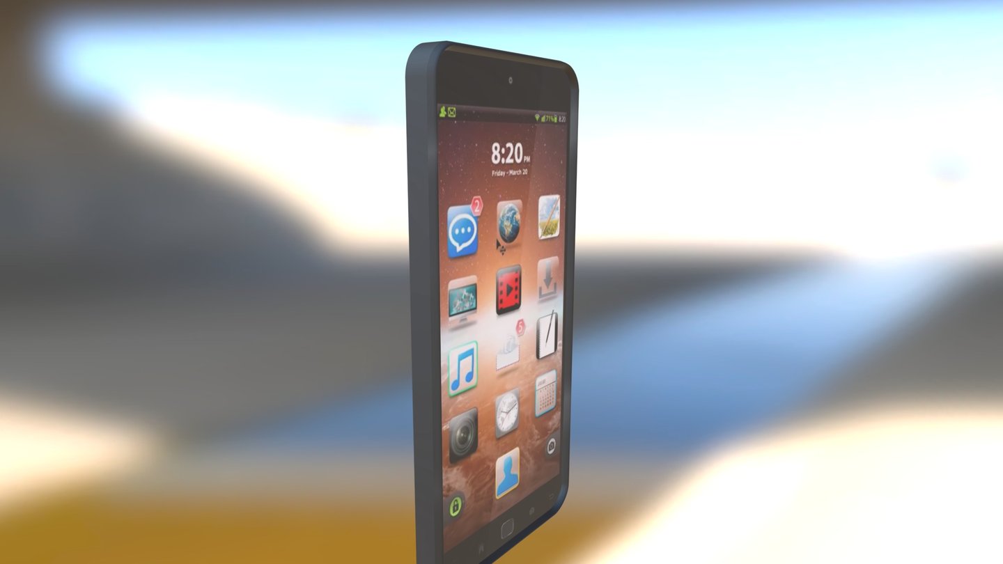 phone-3 - 3D model by jerryjeans2000 [1a26362] - Sketchfab