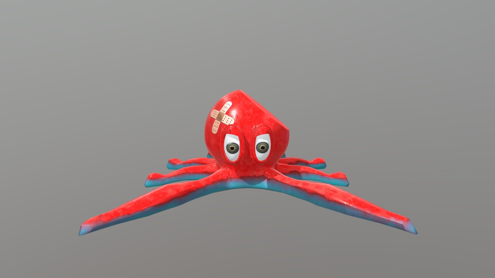 Octopus - 3D model by Thomas Walker (@ThomasWalker) [1a26e99] - Sketchfab