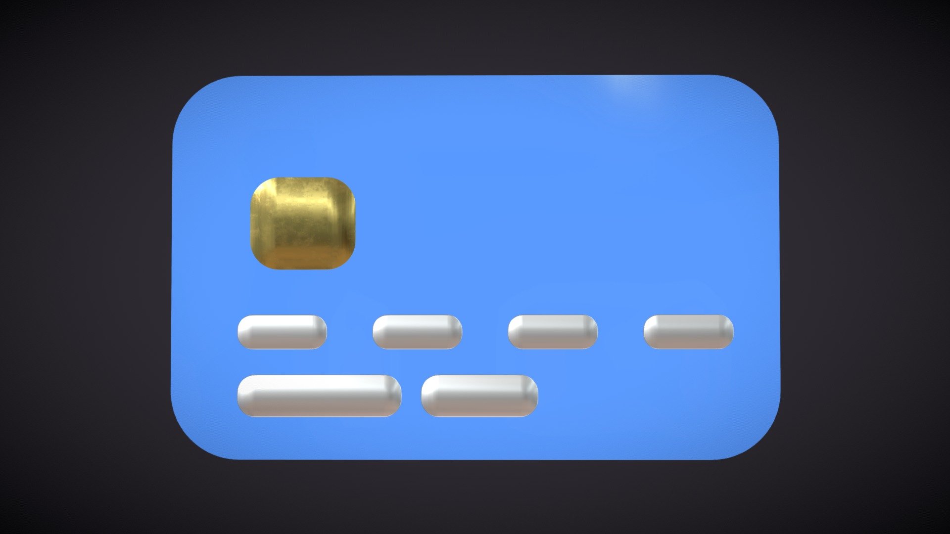 Credit card 💳 Icon 3D model - Buy Royalty Free 3D model by tkkjee ...