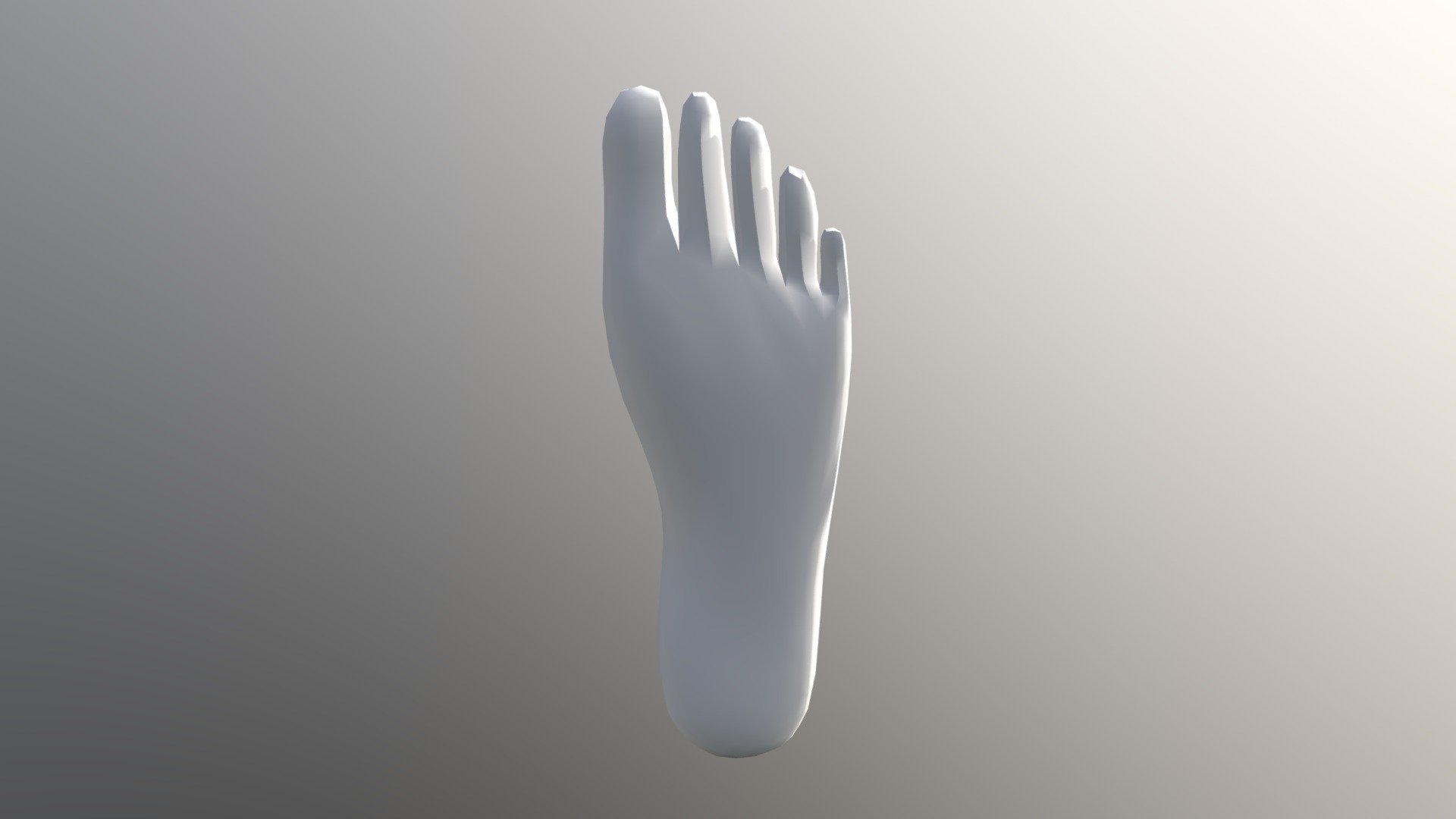 Foot For Retopo Template - Download Free 3D model by neutralize ...