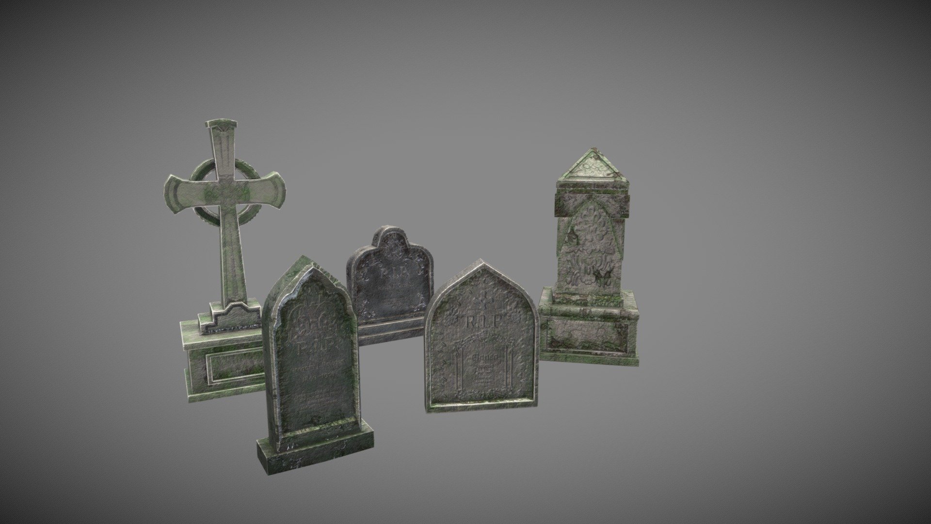 Graves - 3D model by Leona Scheidegger (@LeonaScheidegger) [1a2aac5] - Sketchfab