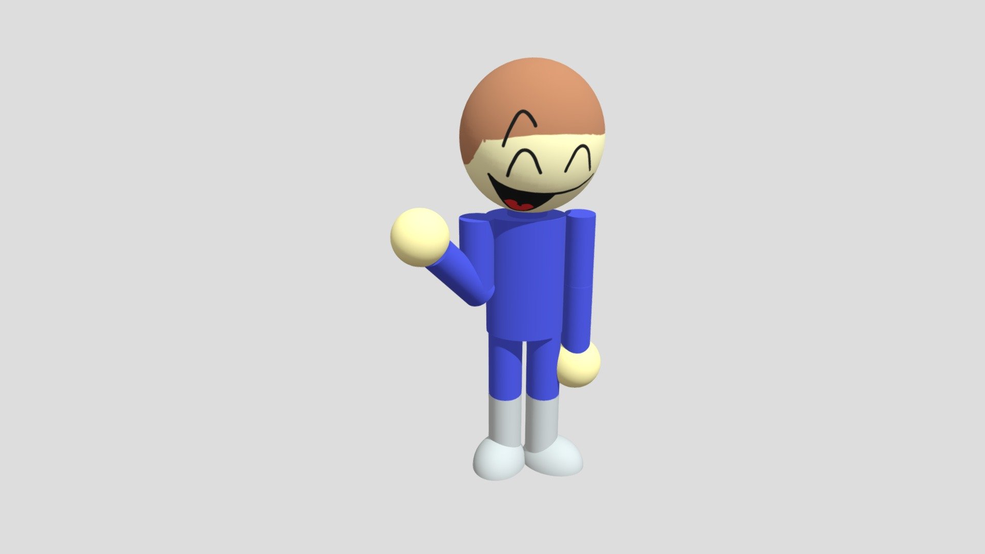 Dave Without His Chair - 3D model by huhhurr173 [1a2b412] - Sketchfab