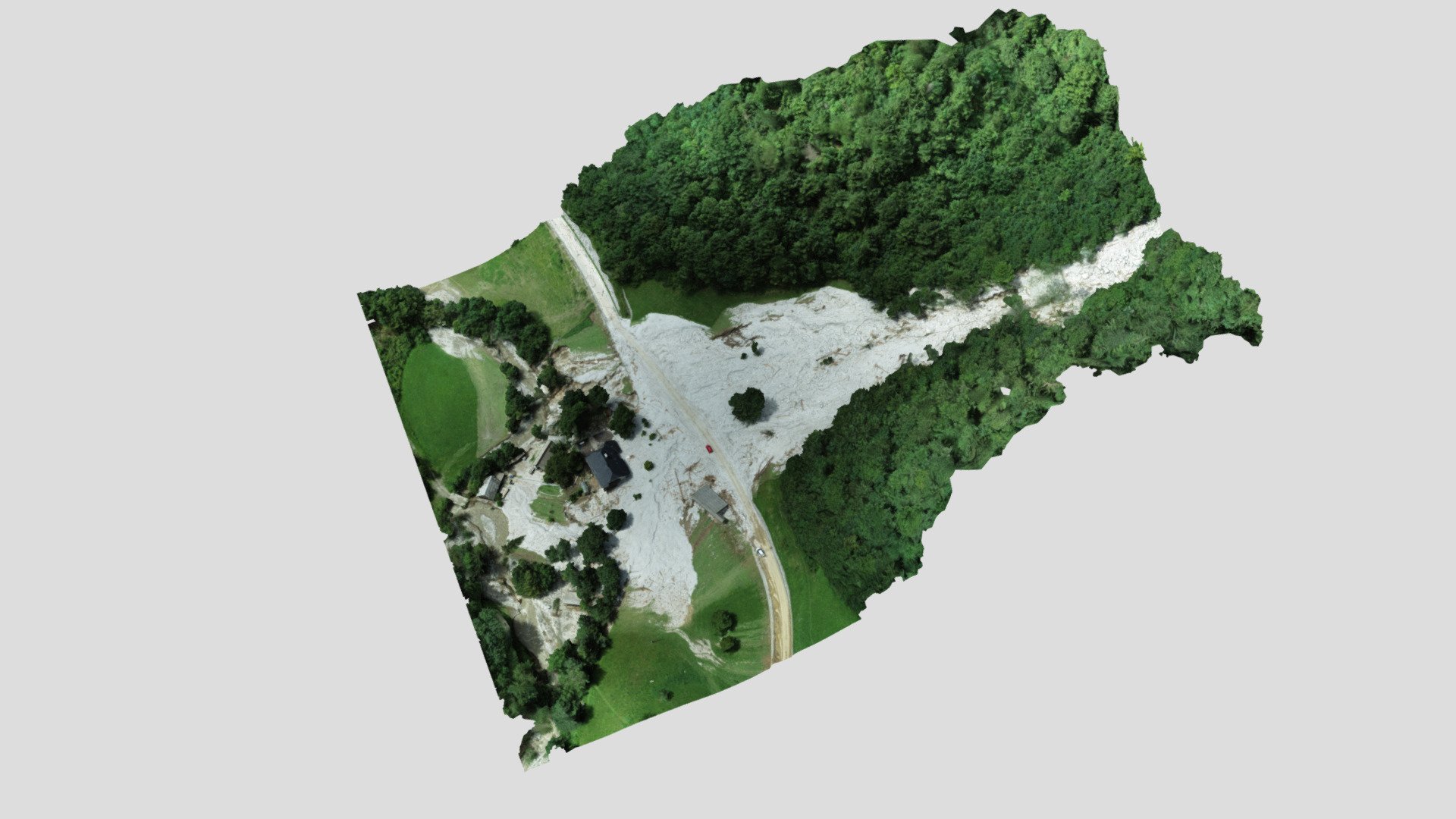 Drobirski tok, Žaga, Slovenija - 3D model by Department of Geology, University of Ljubljana ...