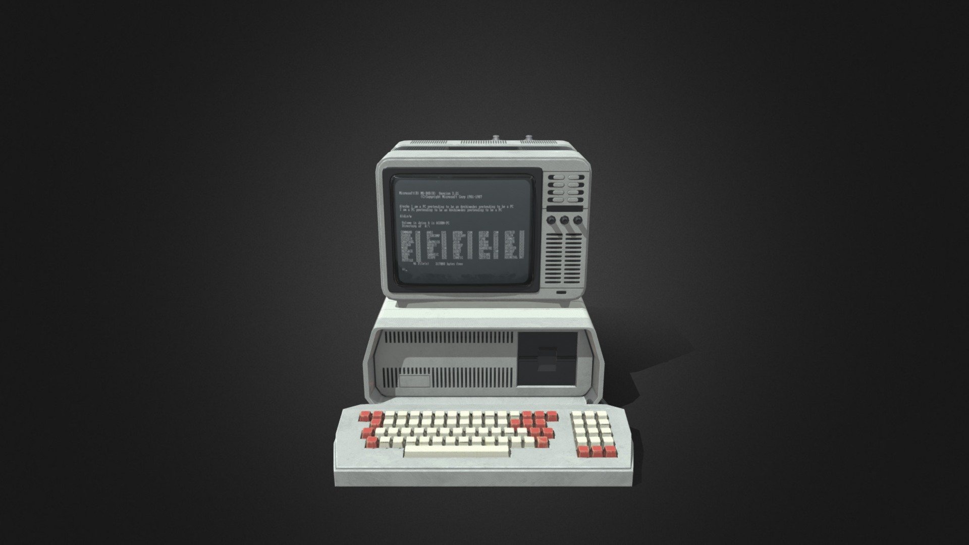 Agat PC - 3D model by chevycheyz [1a2d108] - Sketchfab