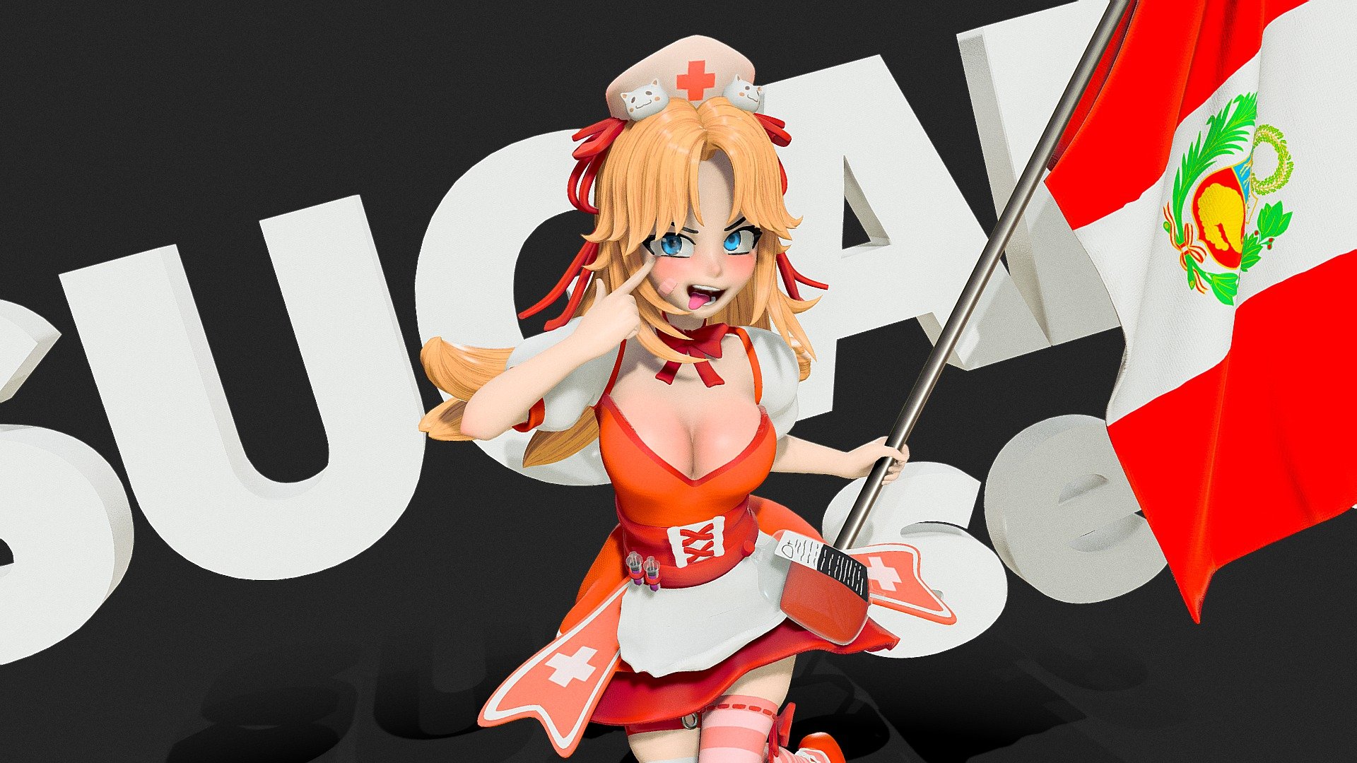 Sugarser0 - 3D model by Amarillo (@AmarilloArts) [1a2ed01] - Sketchfab
