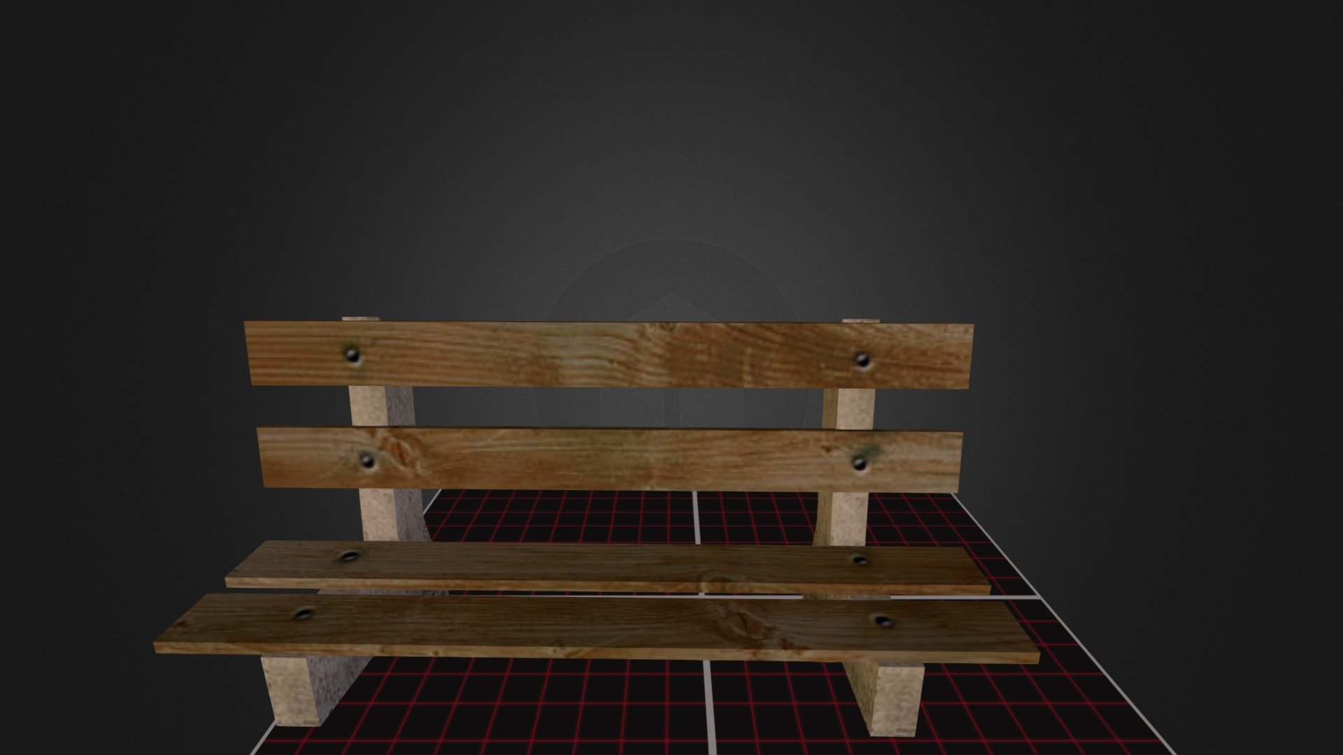 Bench FINAL ASSIGNMENT - 3D model by LauraMartens (@lauraalady ...