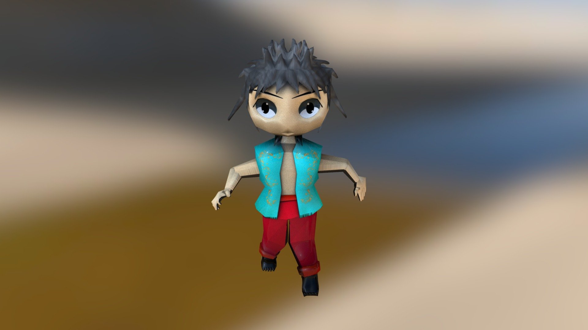 Character Boy Hedgehog - 3D model by valakaslove [1a2fc51] - Sketchfab