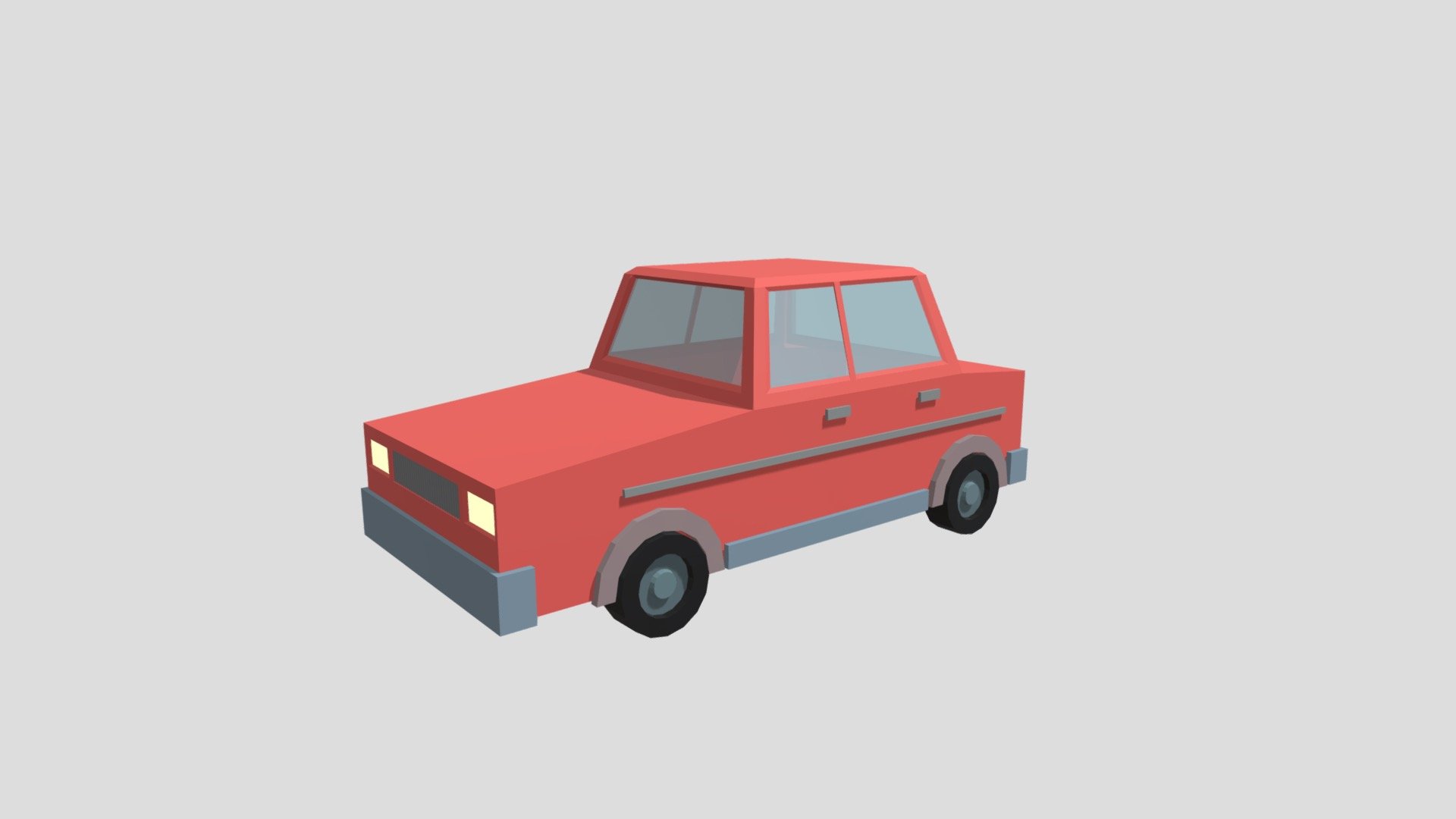 Low Poly Car - Buy Royalty Free 3D model by Ed+ (@EDplus) [1a304ed ...
