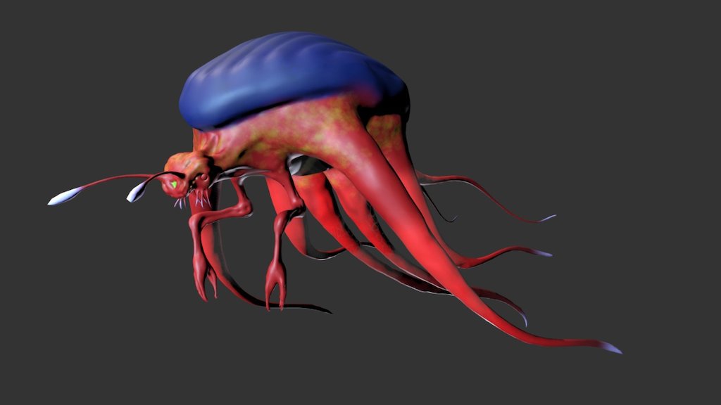Flying thing - 3D model by DrakToxx [1a30597] - Sketchfab