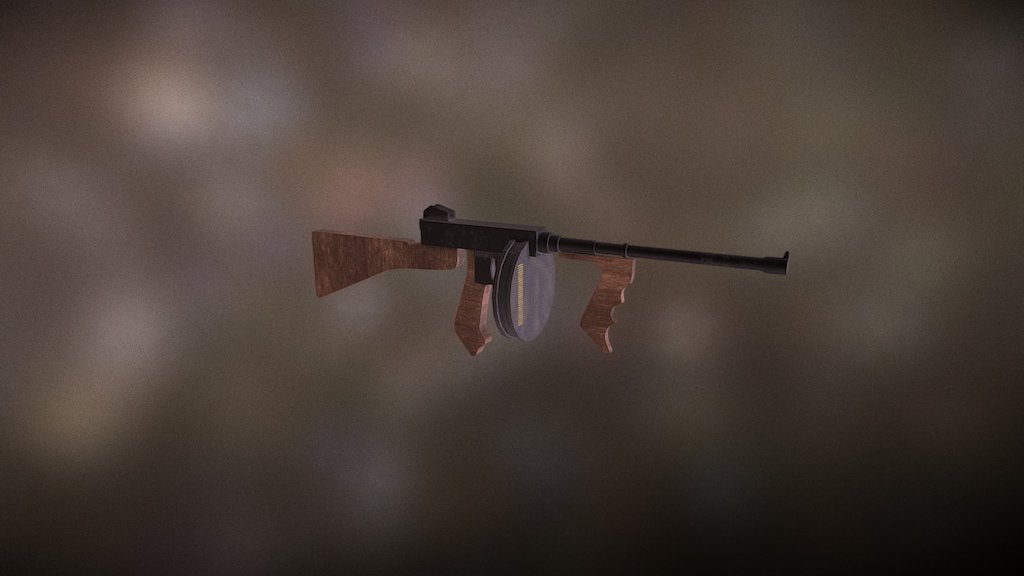 Bioshock Inspired Machine Gun - 3D model by TheBlueGorilla [1a3083c ...