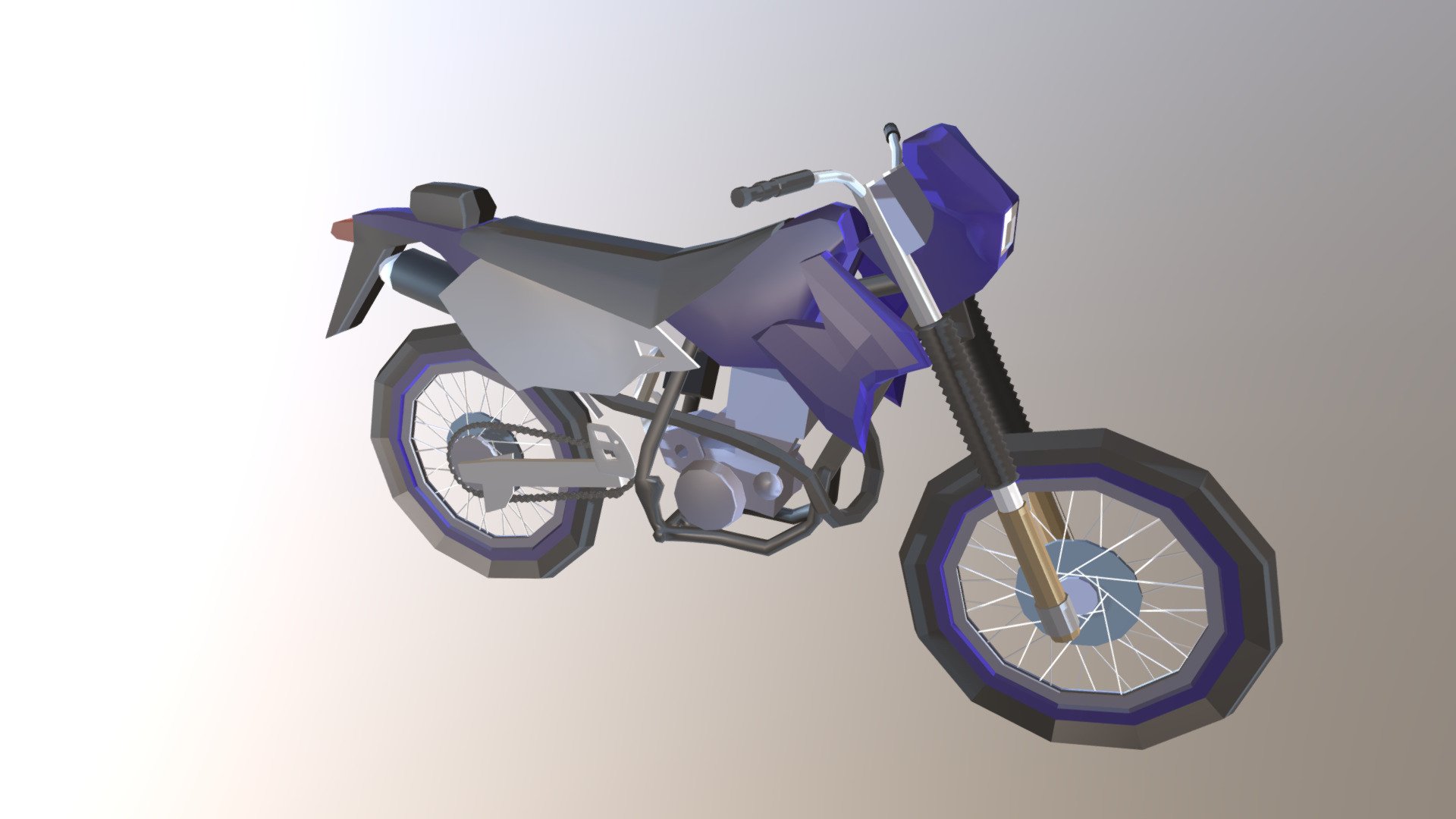 Motorcycle - 3D model by Marik (@MarievL) [1a32b63] - Sketchfab