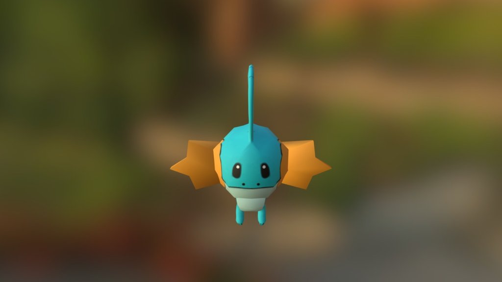 Mudkip - 3D model by dennisgarcia [1a348f5] - Sketchfab