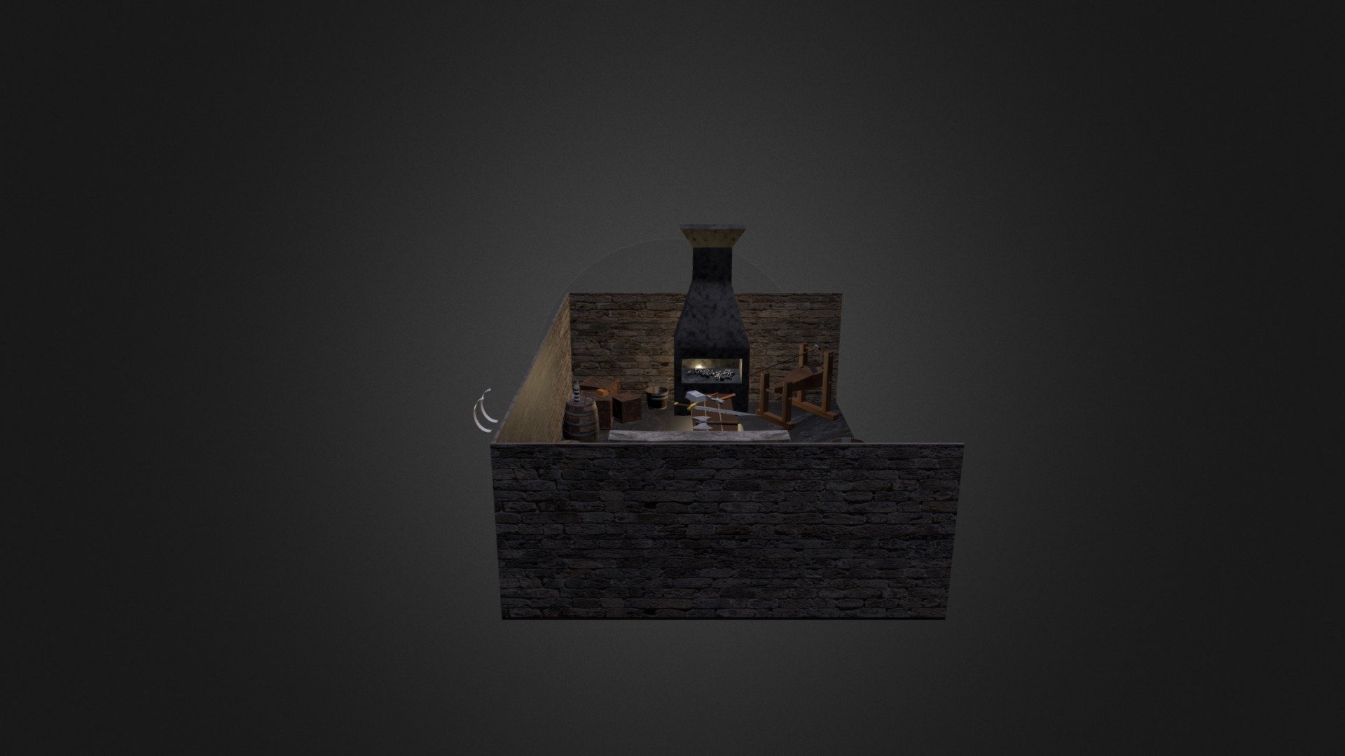 Medieval Weapons Room - Download Free 3D model by LachlanSkerman ...