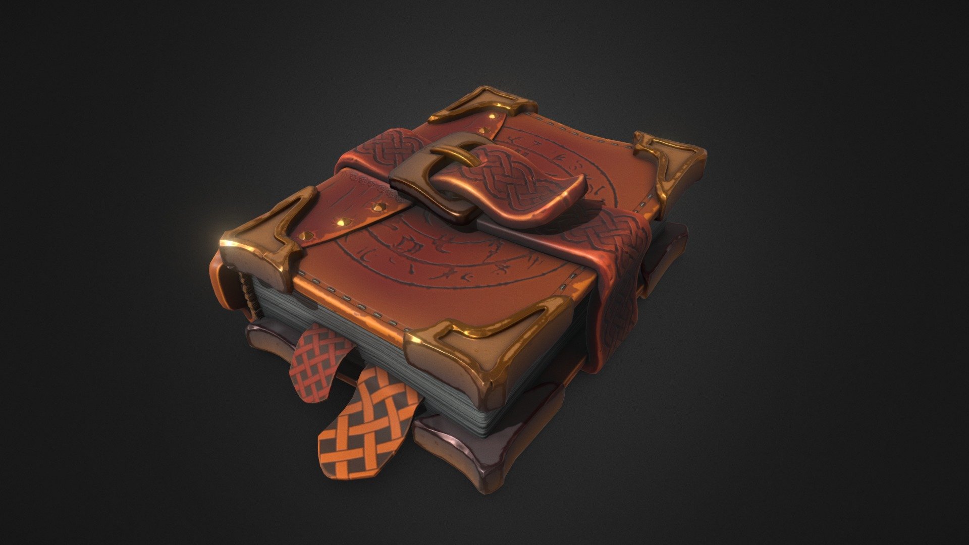 Book - 3D model by Simplix [1a34c6a] - Sketchfab