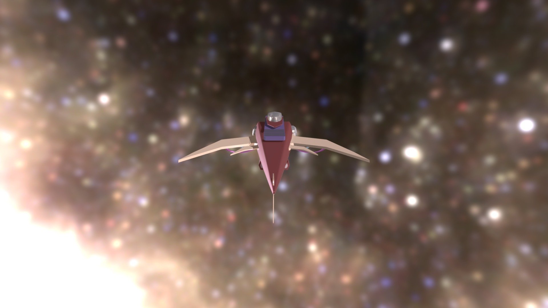 Rymdskepp (Fisk) - 3D model by ella.persson [1a34cfc] - Sketchfab