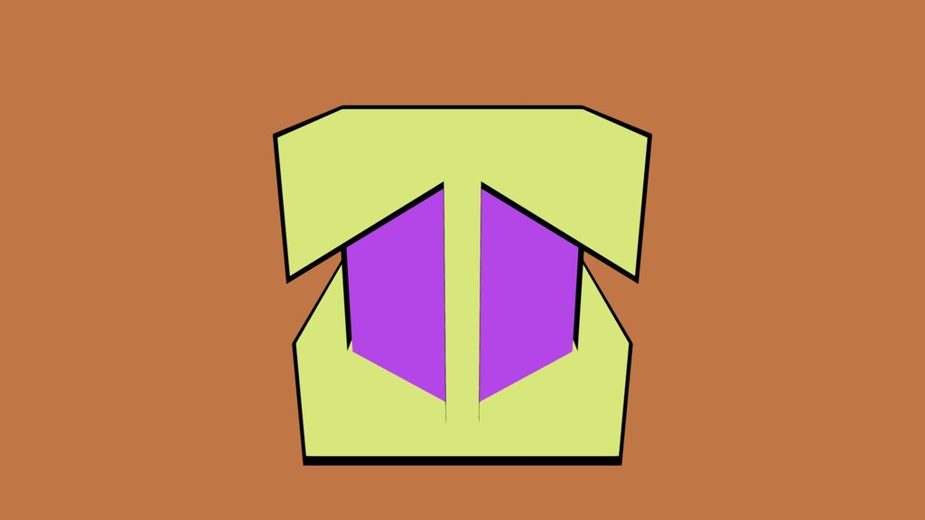 Geometry dash 3d - A 3D model collection by mastergames2435 ...