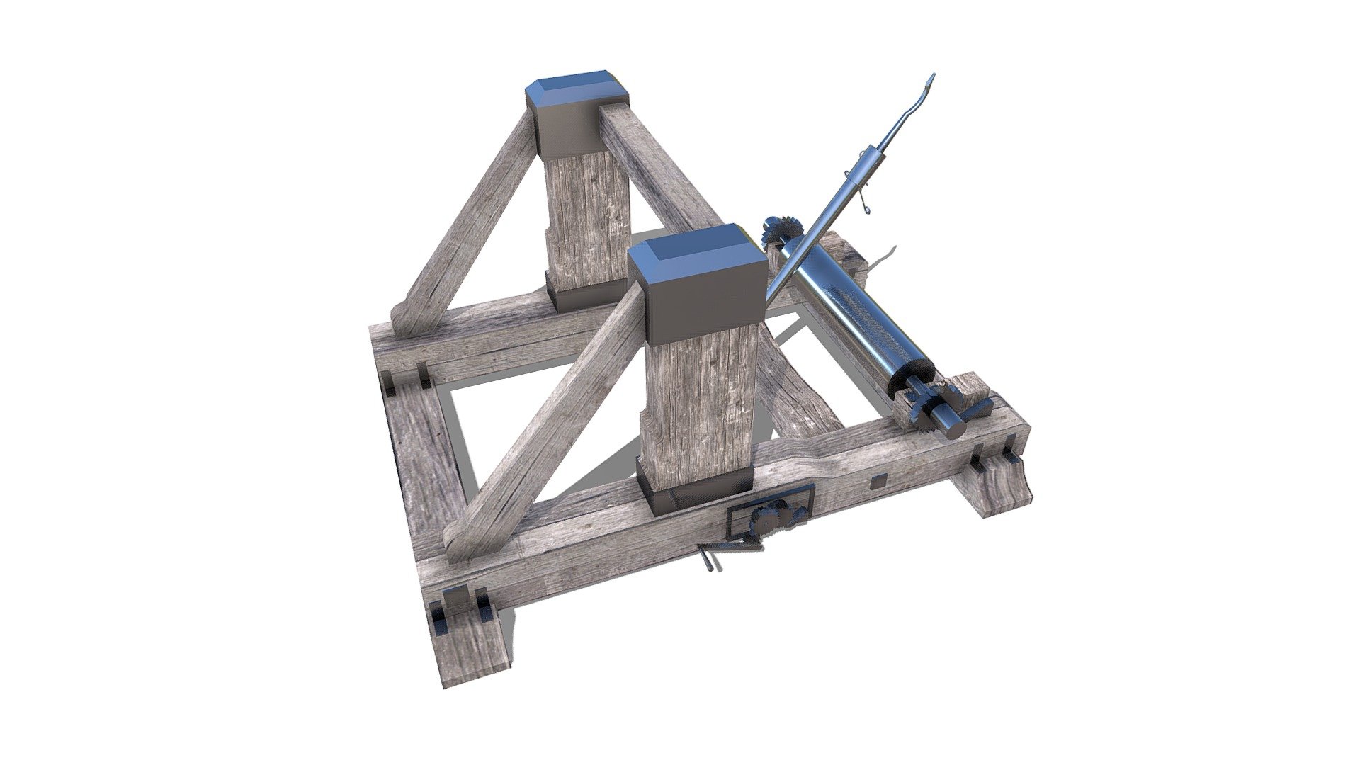 Roman Onager / Catapult - Buy Royalty Free 3D model by Studio Lab ...