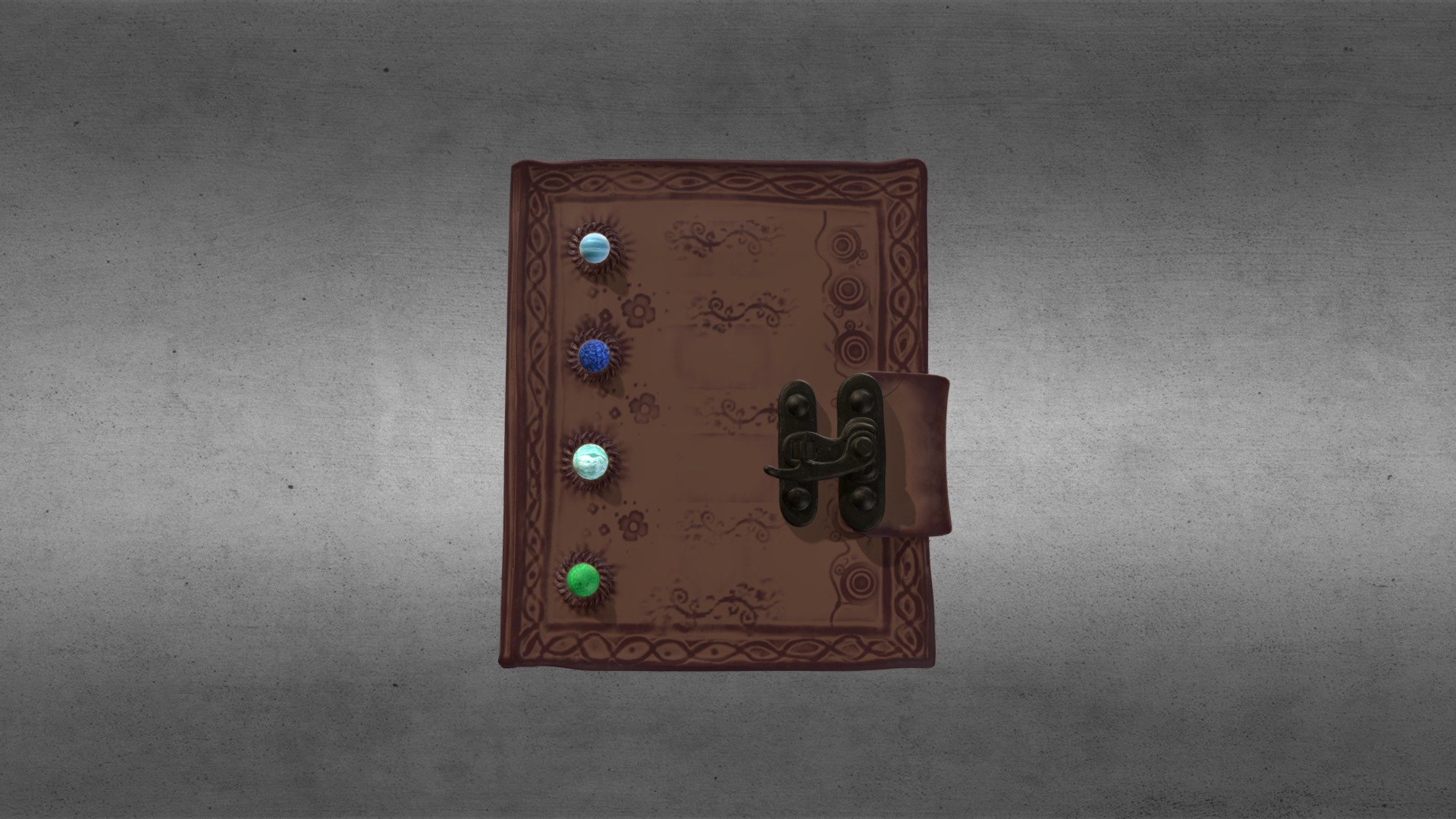 Magical book - 3D model by DodoMeshAM [1a378e9] - Sketchfab