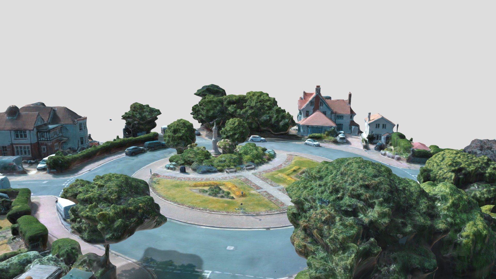 The War Memorial Roundabout Sheringham - Download Free 3D model by ...