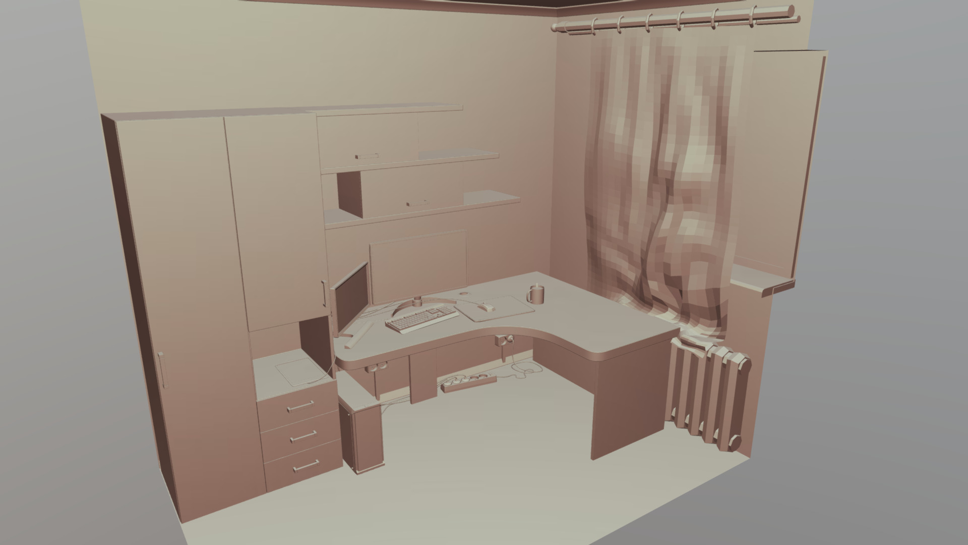 My Room - 3D model by plastwitch [1a3ba0a] - Sketchfab