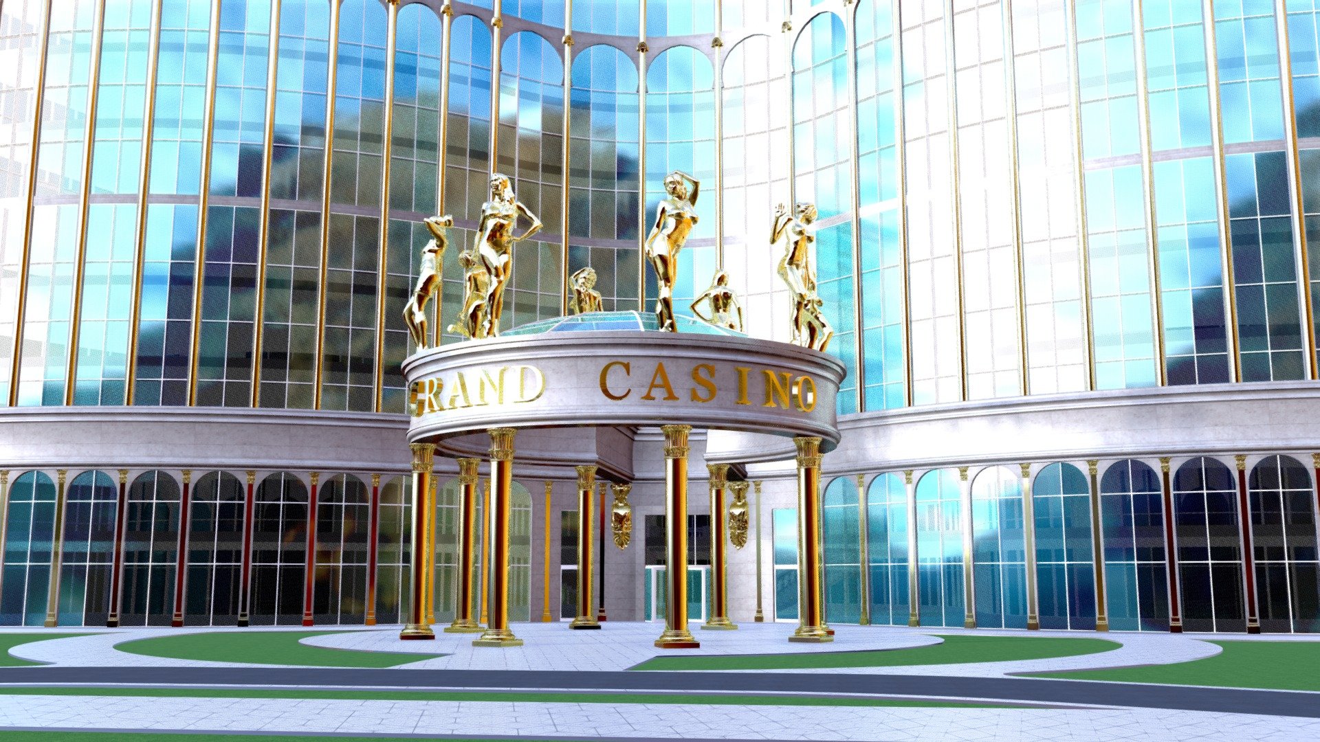 Grand Casino - Download Free 3D model by Salawat.Kozraev [1a3bf58 ...