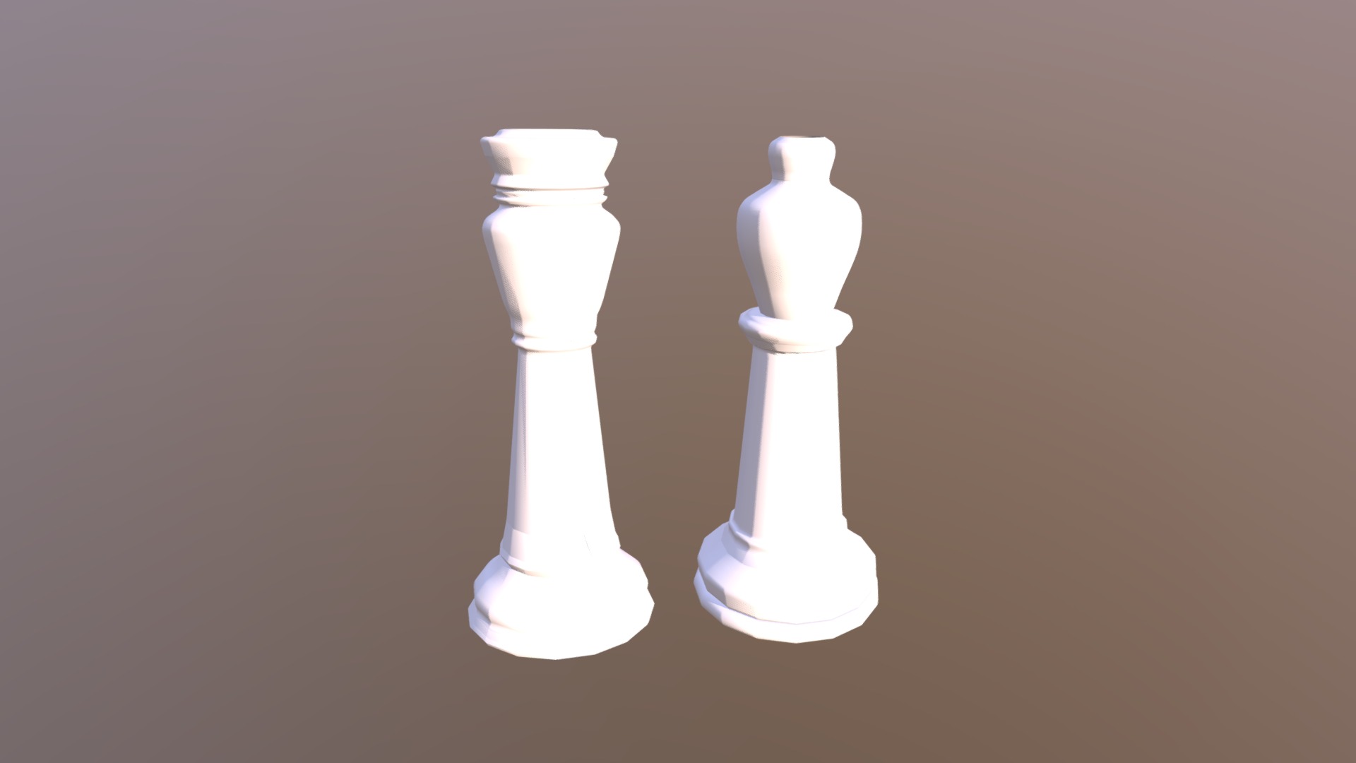 King&queen - 3D model by Victoria Gaidarzhi (@torigee) [1a3d8b9 ...