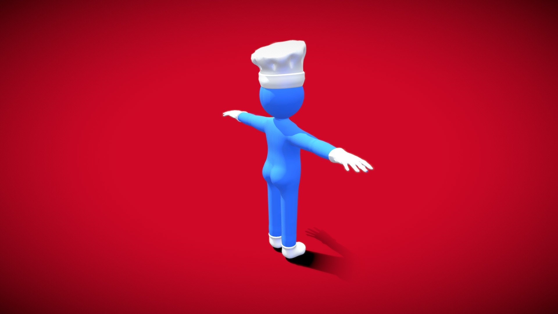 Popo Stickman Chef - Download Free 3D model by muratarslan ...