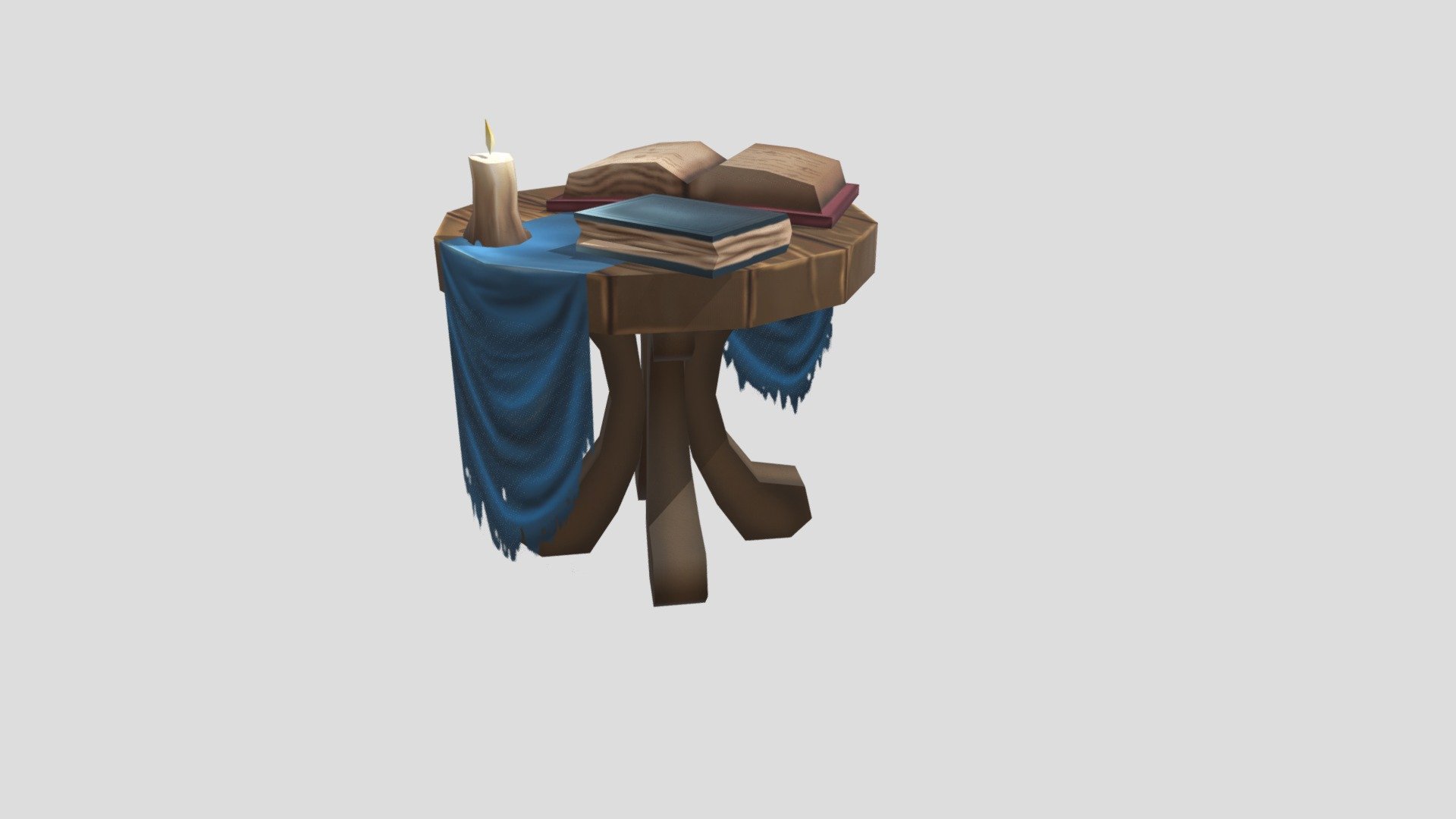 Wizard's Table - 3D model by naomi.green.757 [1a40163] - Sketchfab